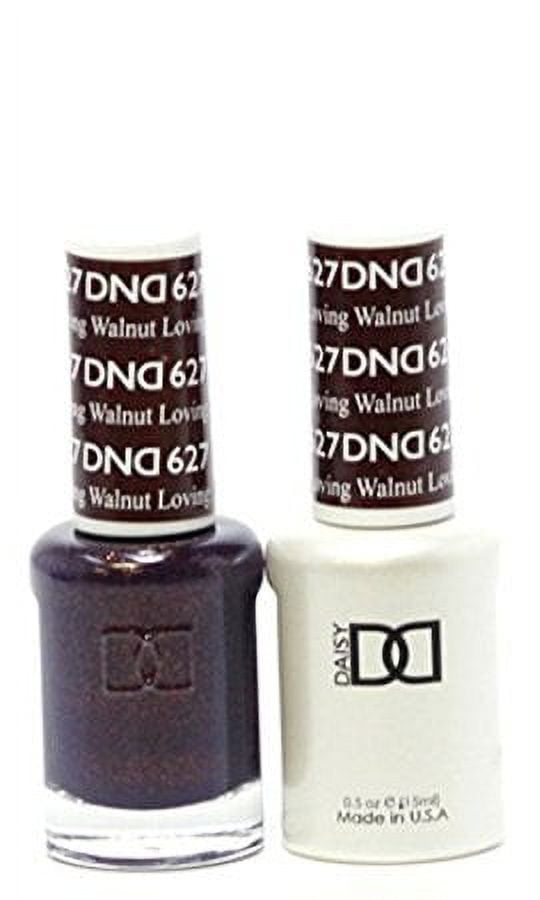 DND Nail Polish Gel & Matching Lacquer Set (627 - Loving Walnut ...