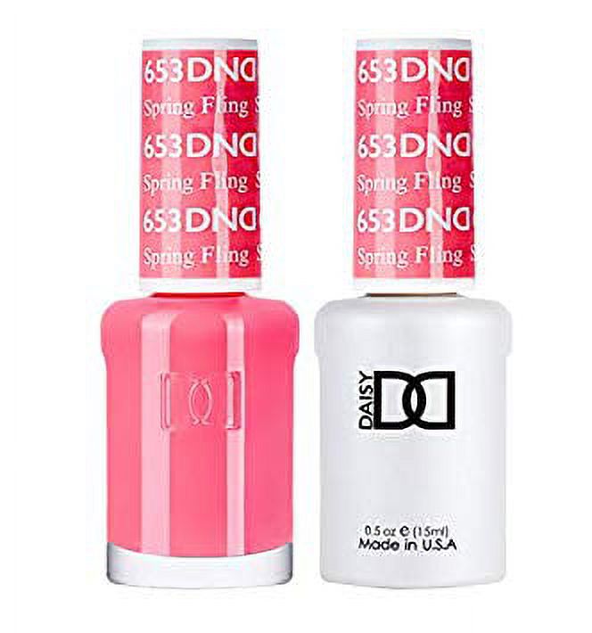 DND Nail Polish Gel & Matching Lacquer Set - 653 SPRING FLING - Walmart.com
