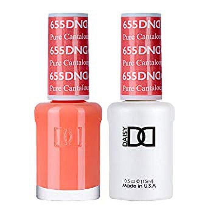 DND Nail Polish Gel & Matching Lacquer Set - 655 PURE CANTALOUPE ...
