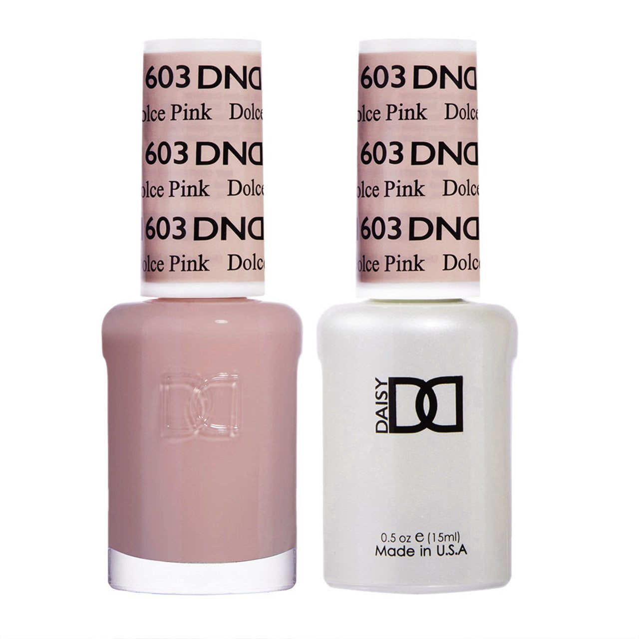 DND Nail Polish Gel & Matching Lacquer Set Duo 603 Dolce Pink - Walmart.com