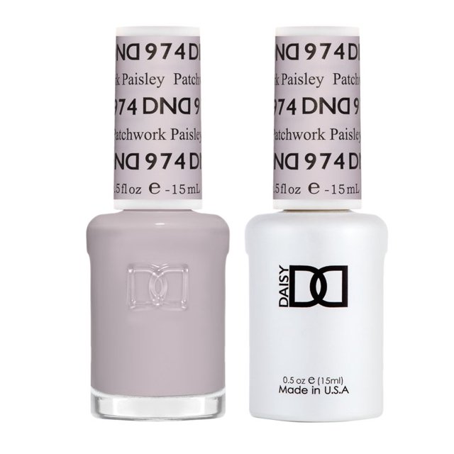DND Nail Polish Gel & Matching Lacquer Set Duo 974 Patchwork Paisley ...