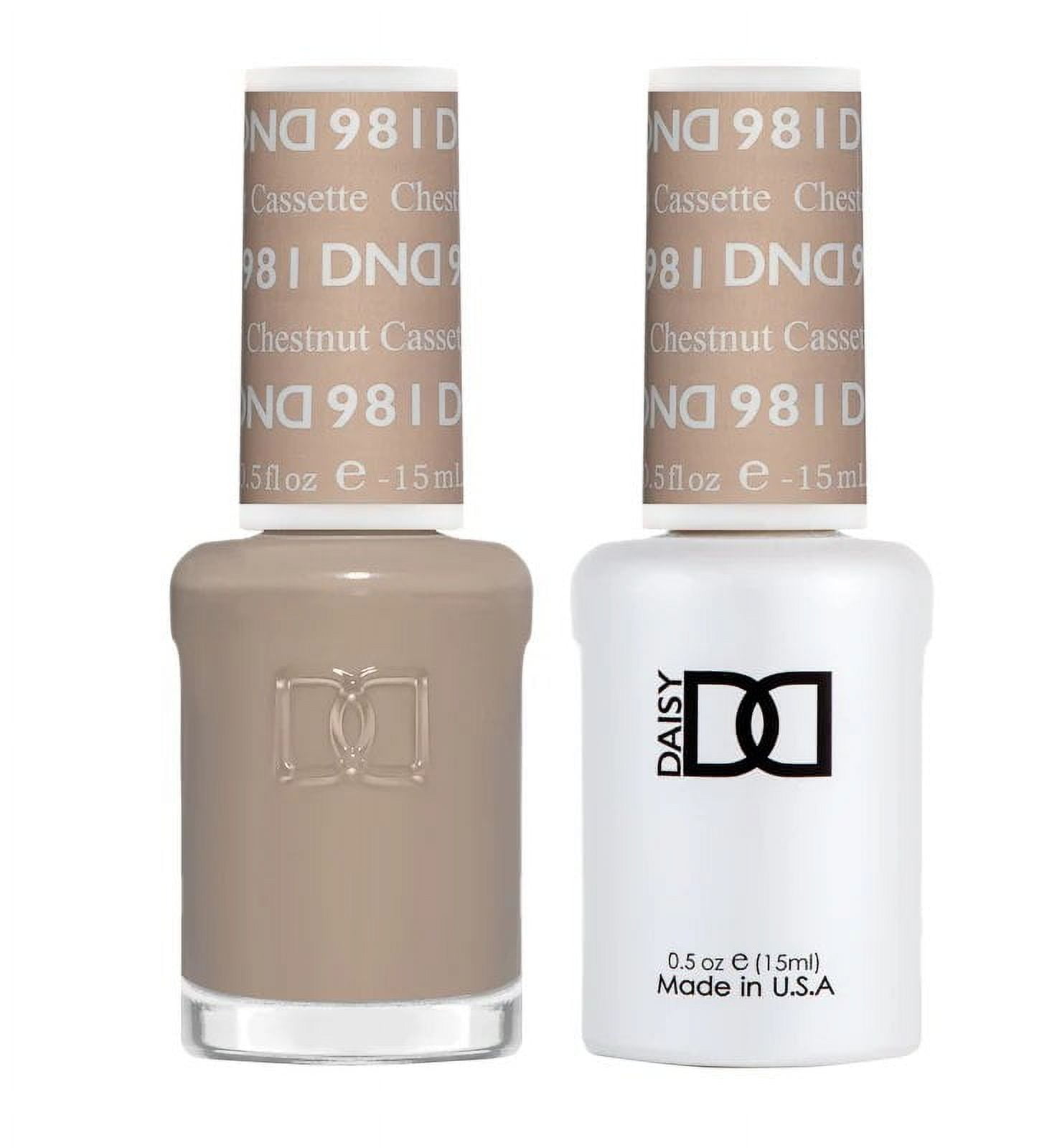DND Nail Polish Gel & Matching Lacquer Set Duo 981 Chestnut Cassette ...