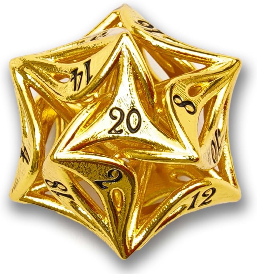 UD Unique Dice Metal Hollow Dice Role Playing Game Set - Walmart.com