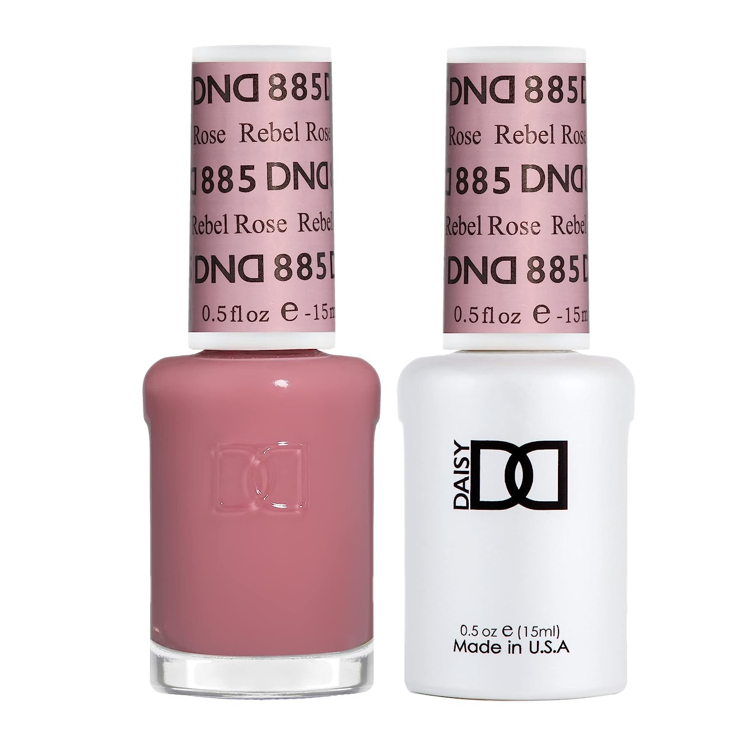 DND Set Gel Polish and Nail Polish, 885 Rebel Rose, 0.5 Fl Oz - Walmart.com