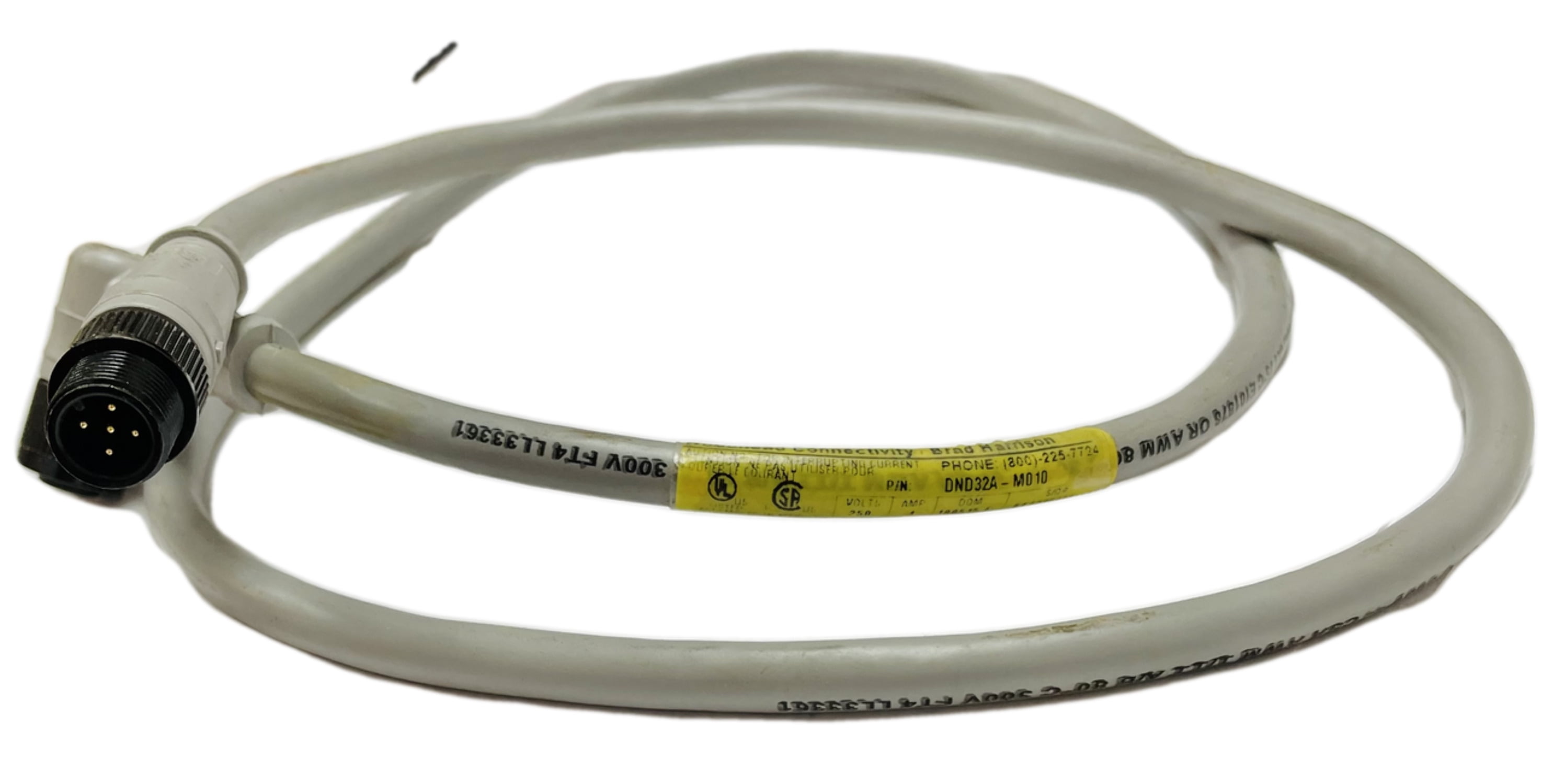 DND32A-M010 Cable CIRC 5POS MALE TO FEM 3.28', 1300280085 - Walmart.com