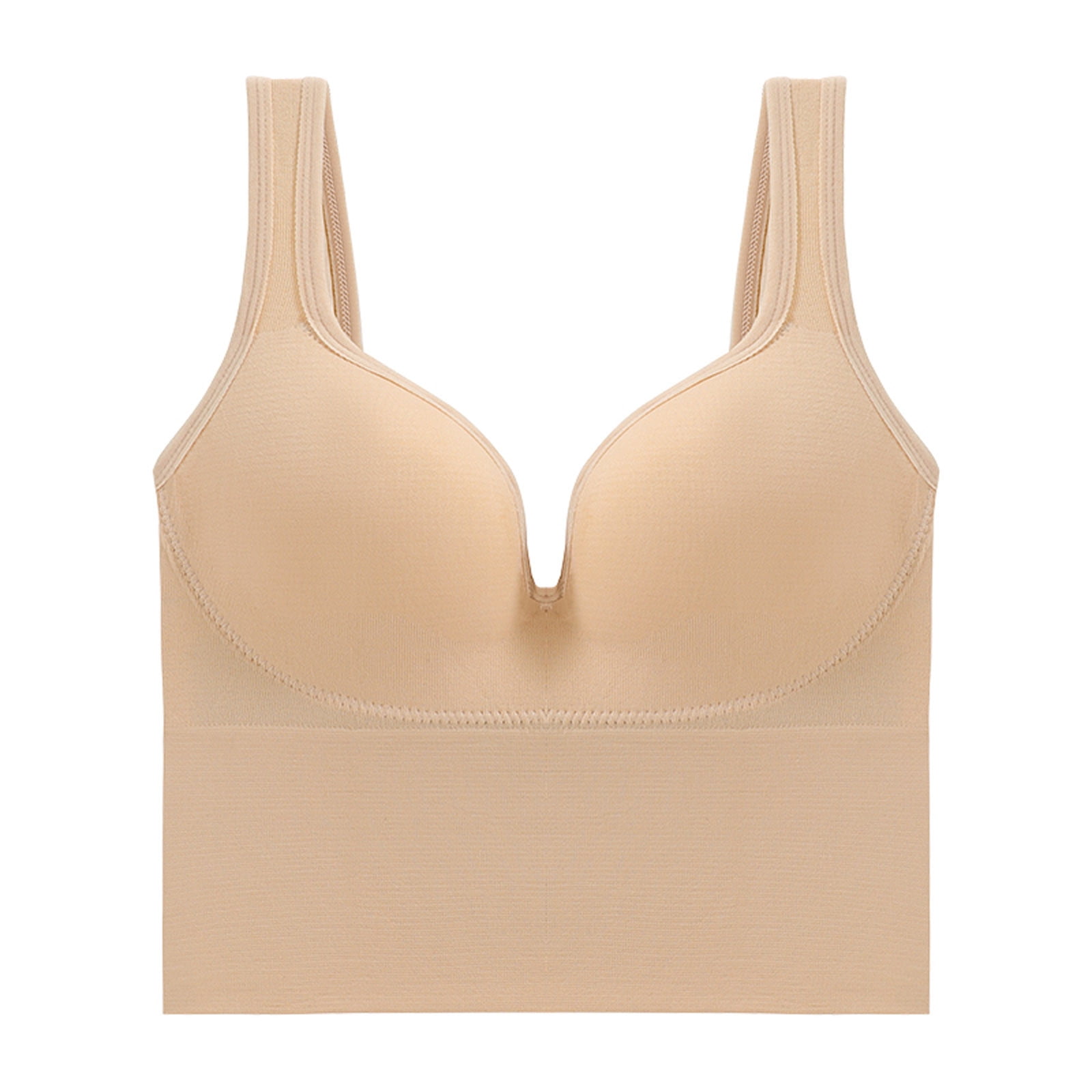 DNDKILG Womens Bra with Longline Padded Straps Bras Full-Coverage ...
