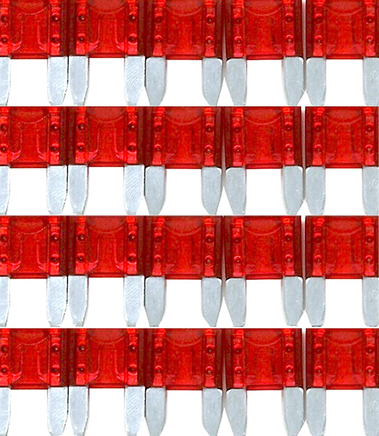 DNF 20 Pack 10 AMP ATS/ATC Mini Blade 12V Automobile Fuses - Walmart.com