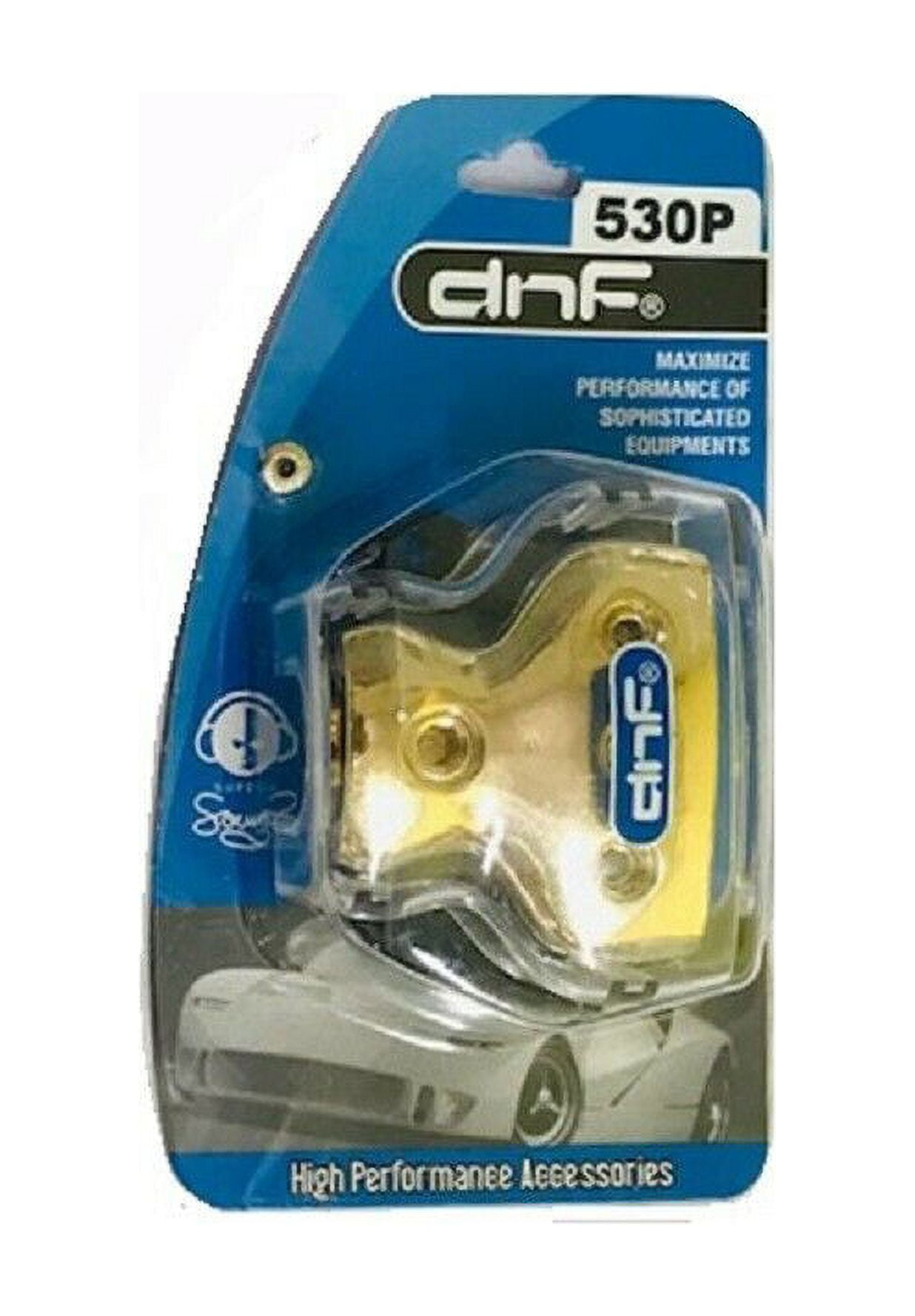 DNF 3 Way Power Distribution Block 1 IN x 0/2/4 Gauge + 3 OUT x 4/8 ...