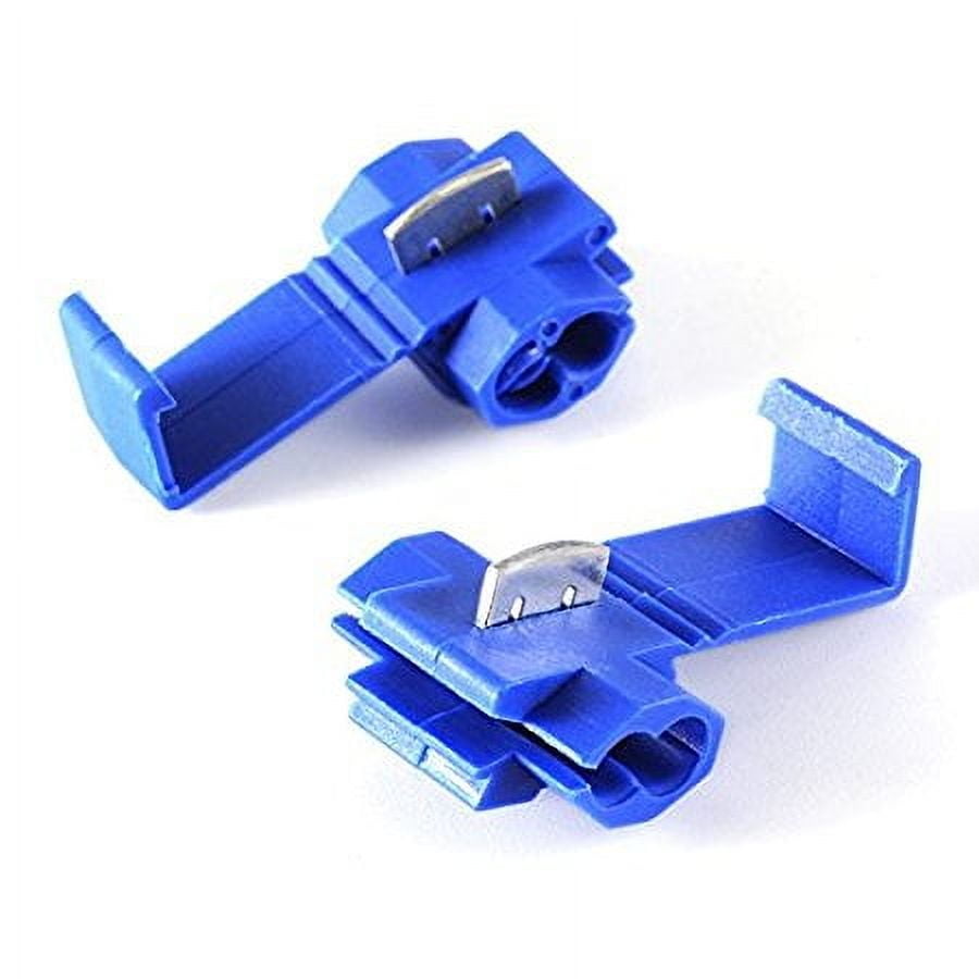 DNF Blue Quick Splice Wire Connector 100 Pieces 50 Pack - Walmart.com
