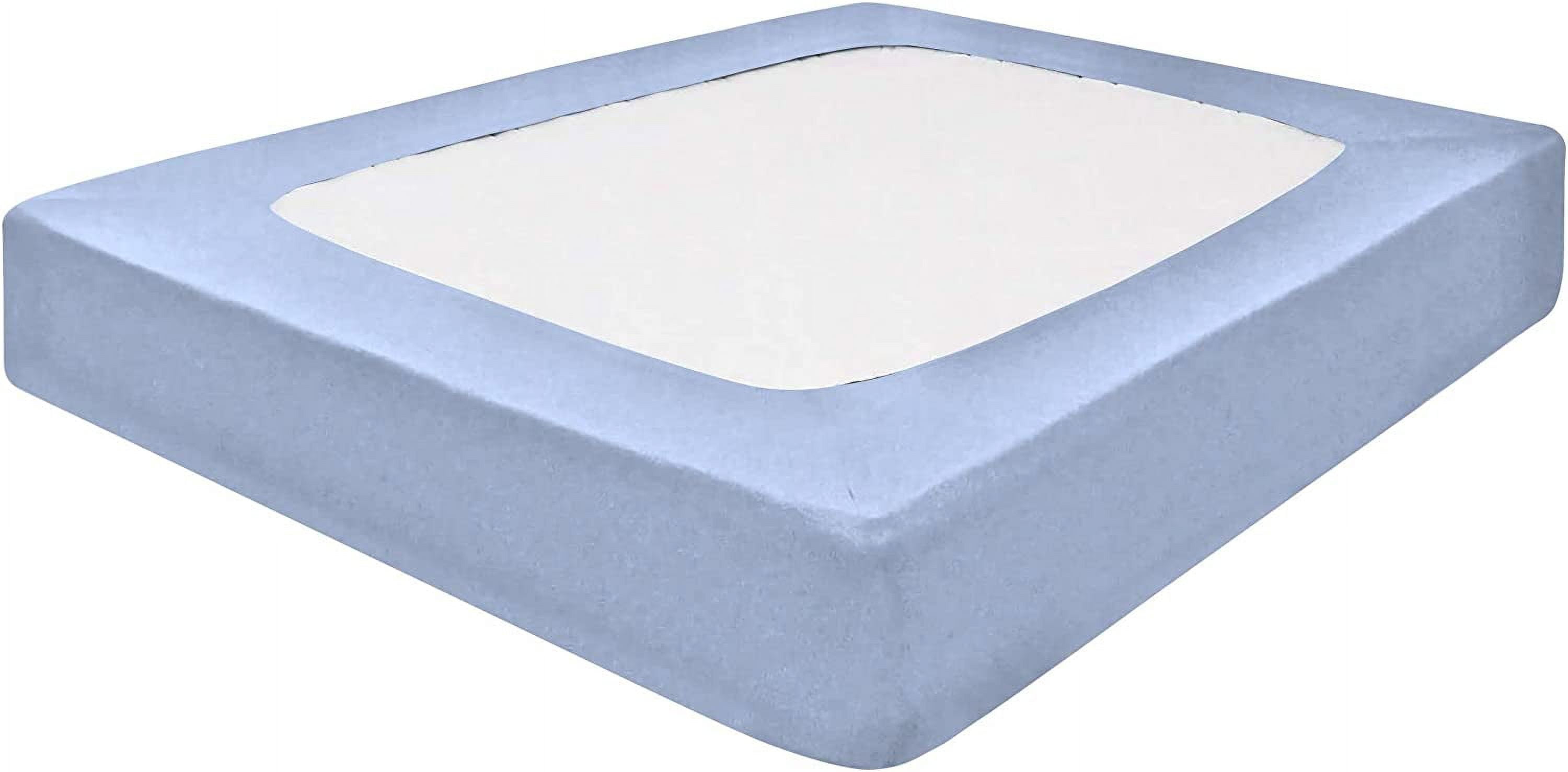 DNG Creations 1 Piece Box Spring Cover 100% Egyptian Cotton Wrap Around ...