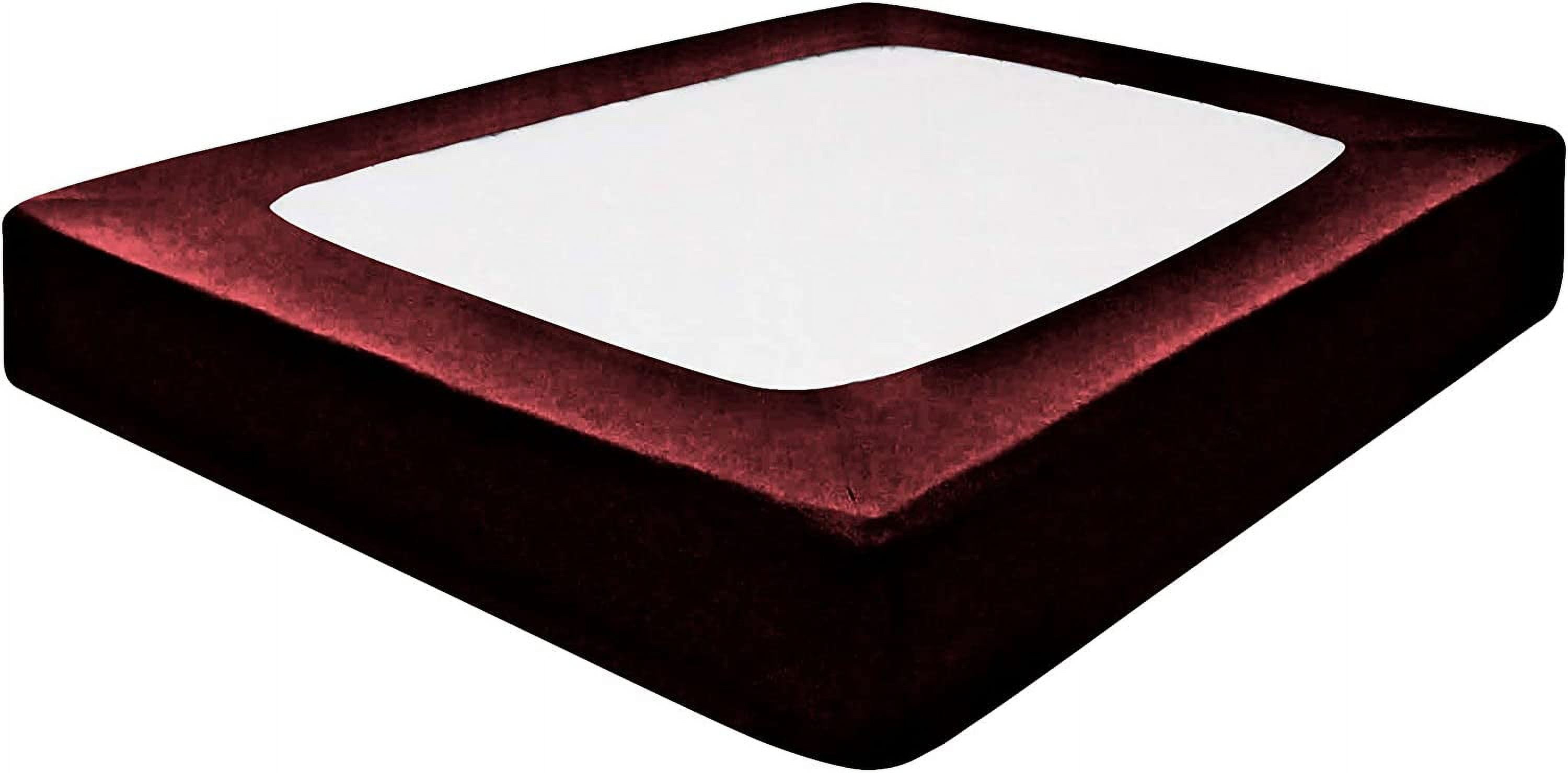 DNG Creations 1 Piece Box Spring Cover 100% Egyptian Cotton Wrap Around ...