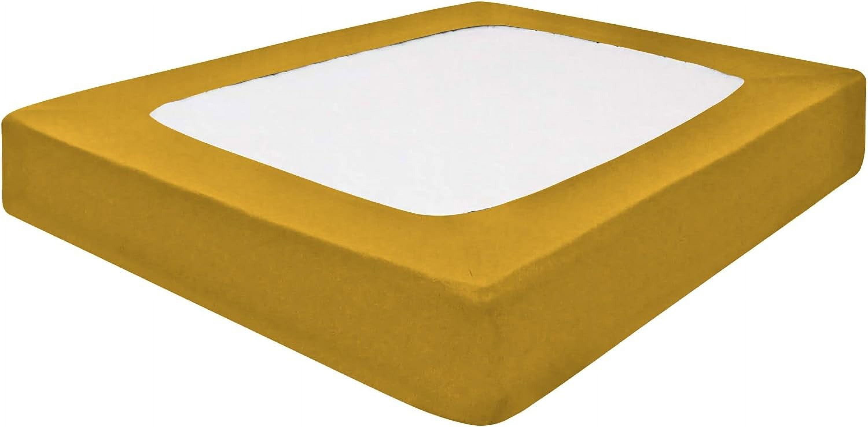 DNG Creations 1 Piece Box Spring Cover 100% Egyptian Cotton Wrap Around ...