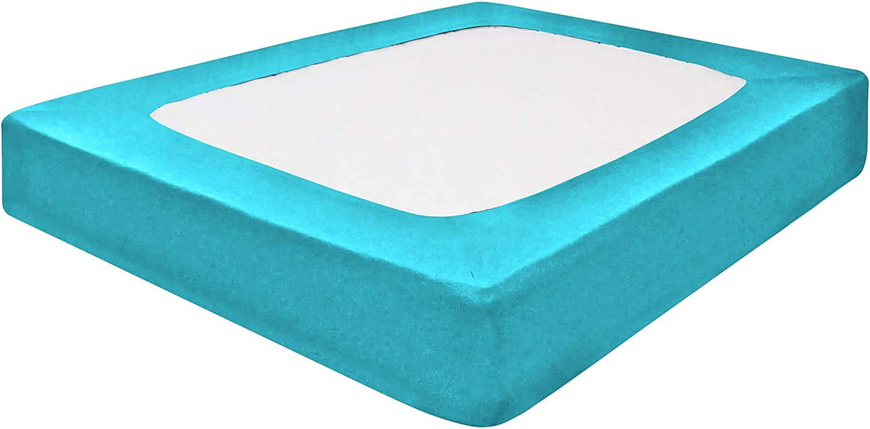 DNG Creations 1 Piece Box Spring Cover 100% Egyptian Cotton Wrap Around ...