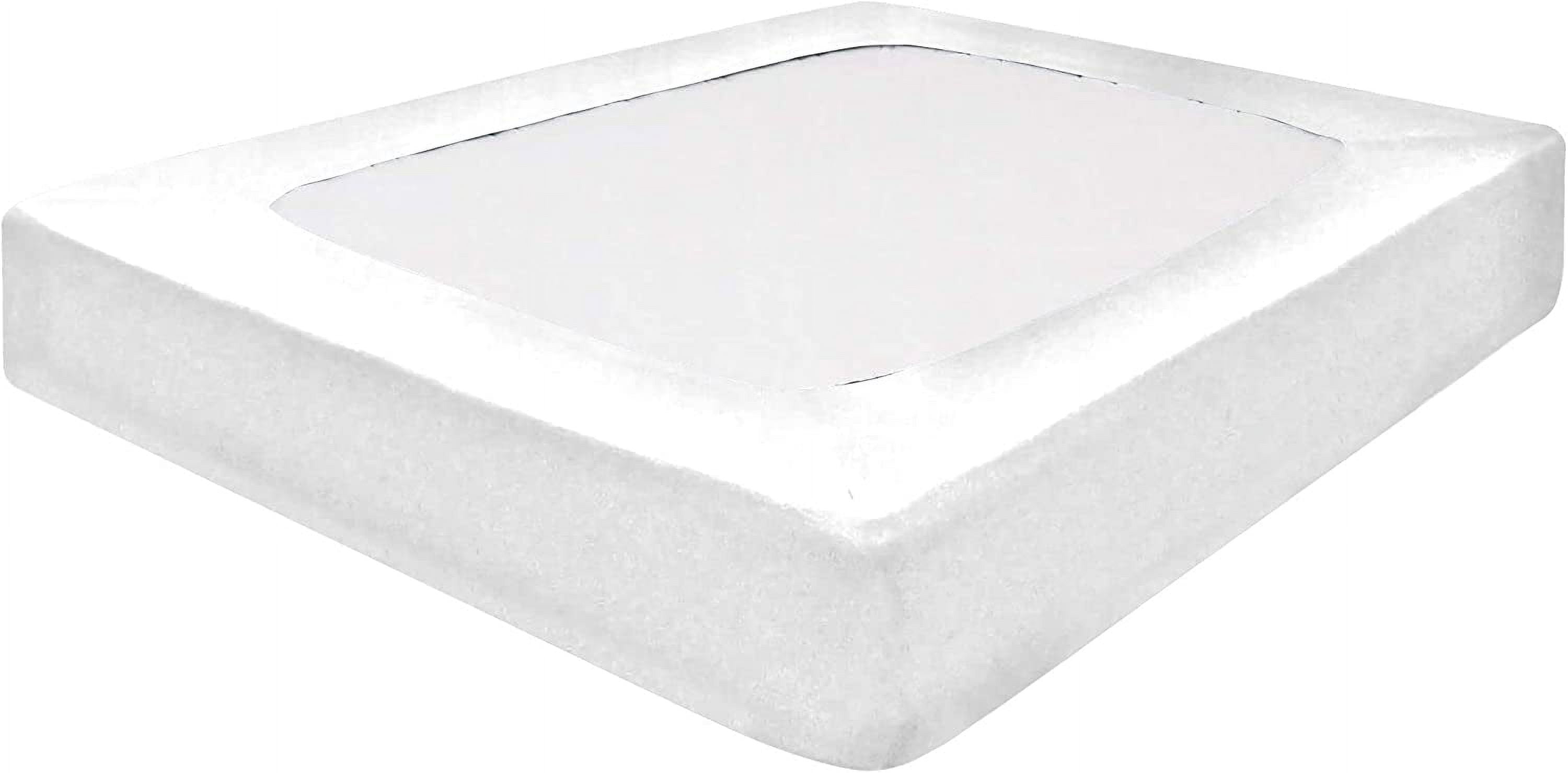 DNG Creations 1 Piece Box Spring Cover 100% Egyptian Cotton Wrap Around ...