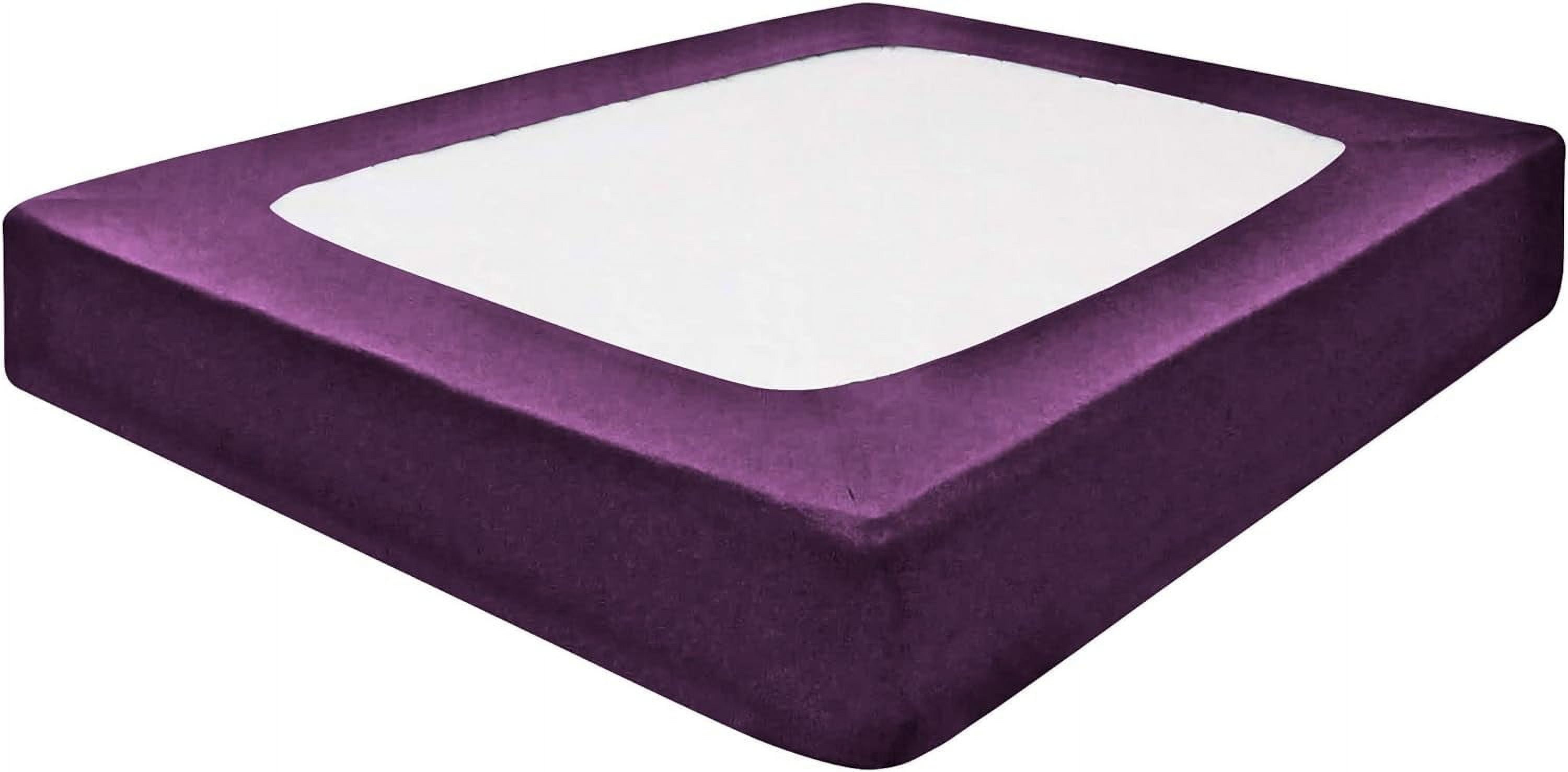 DNG Creations 1 Piece Box Spring Cover 100% Egyptian Cotton Wrap Around ...