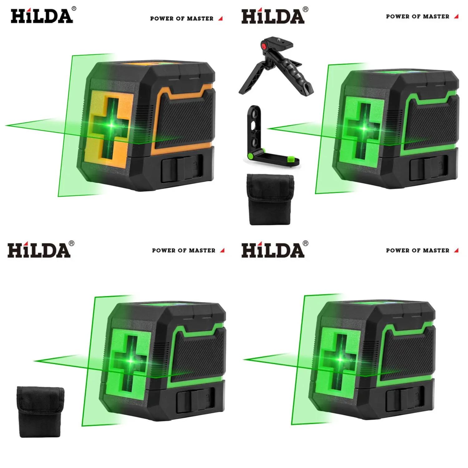 DNGHIFS 2 Lines Laser Level Self-Leveling Horizontal And Vertical Cross ...