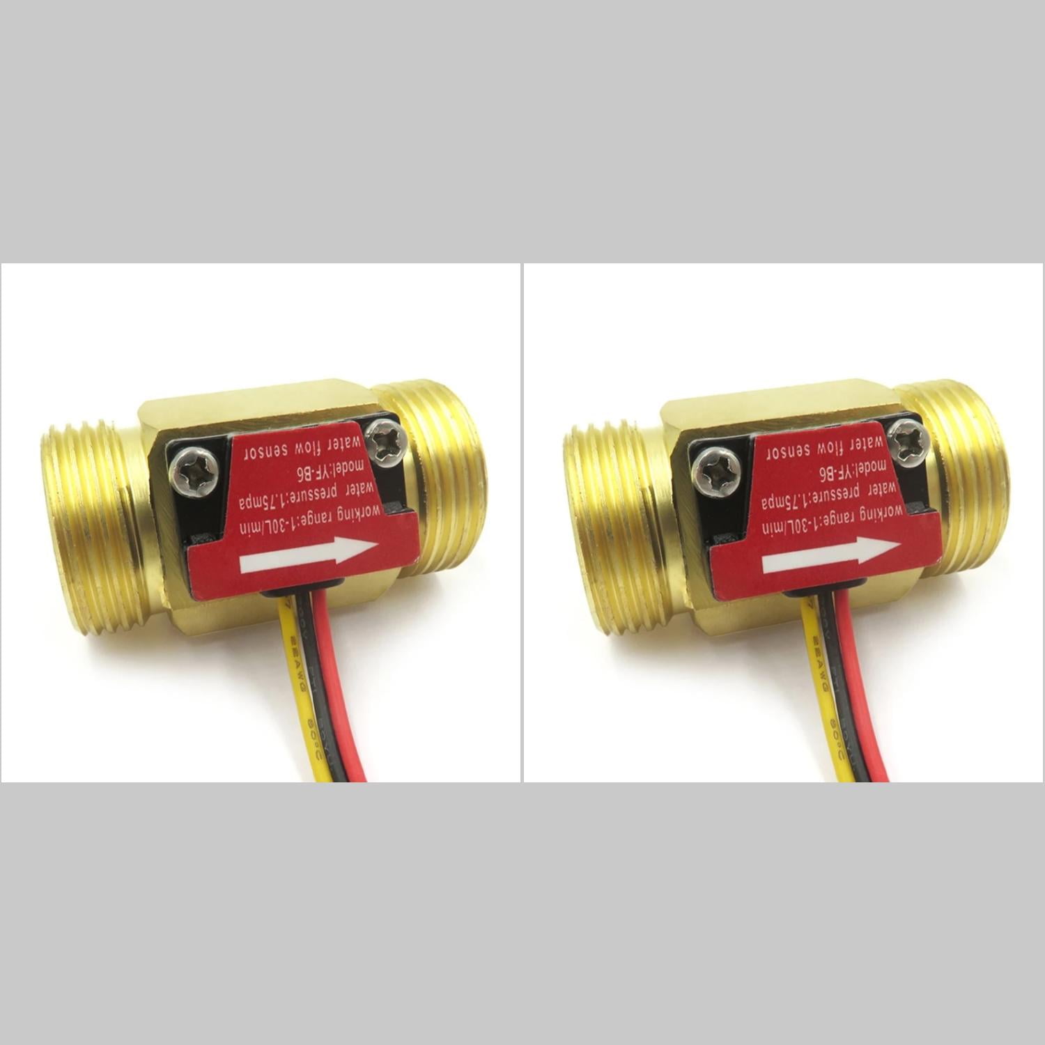 DNGHIFS 3/4‘‘ Water Flows Sensors Flows Meter Flowmeter Counter Water ...