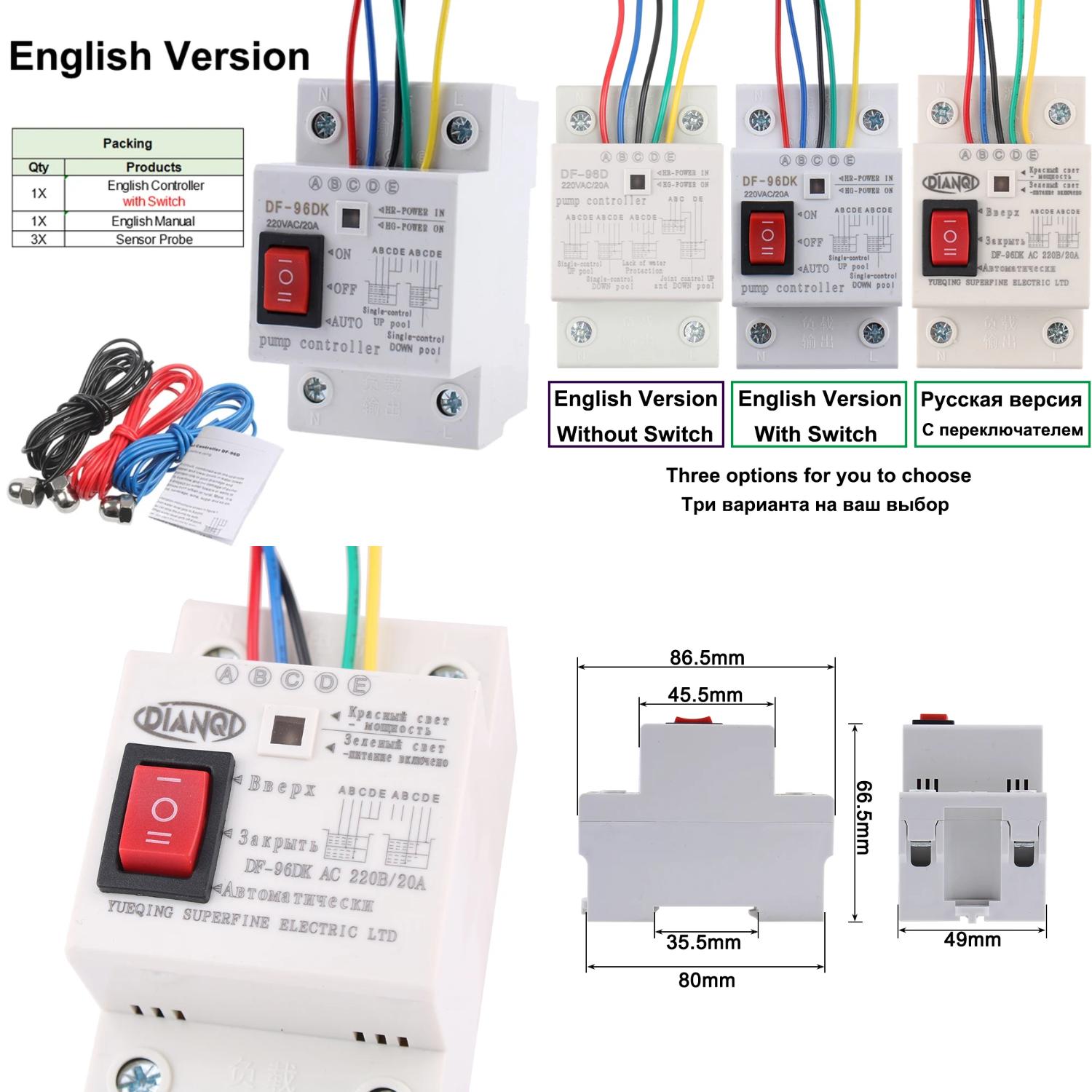 DNGHIFS Efficient and reliable 220V DF-96ED Automatic Water Level ...