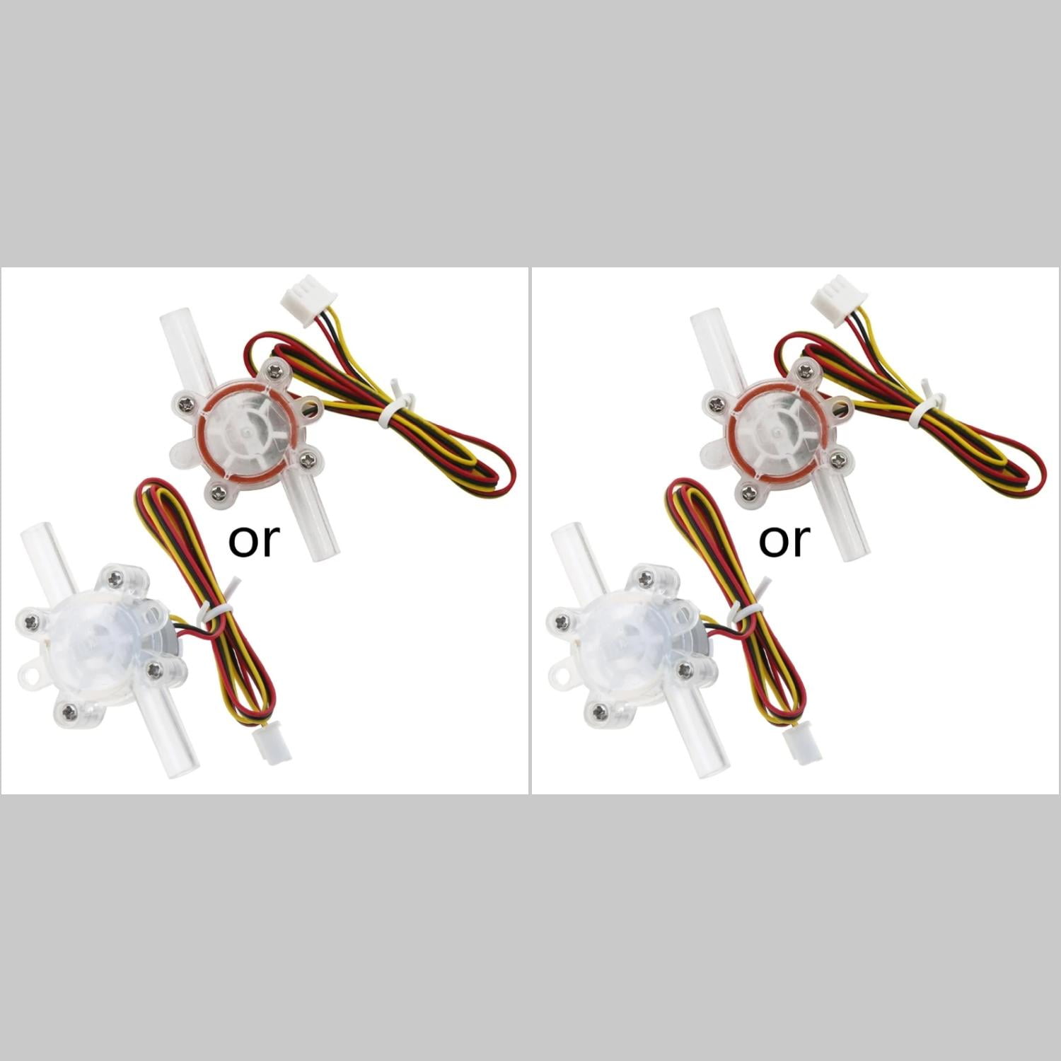 DNGHIFS Water Flow Flowmeter Water Flow Counter Quick Fluid - Walmart.com