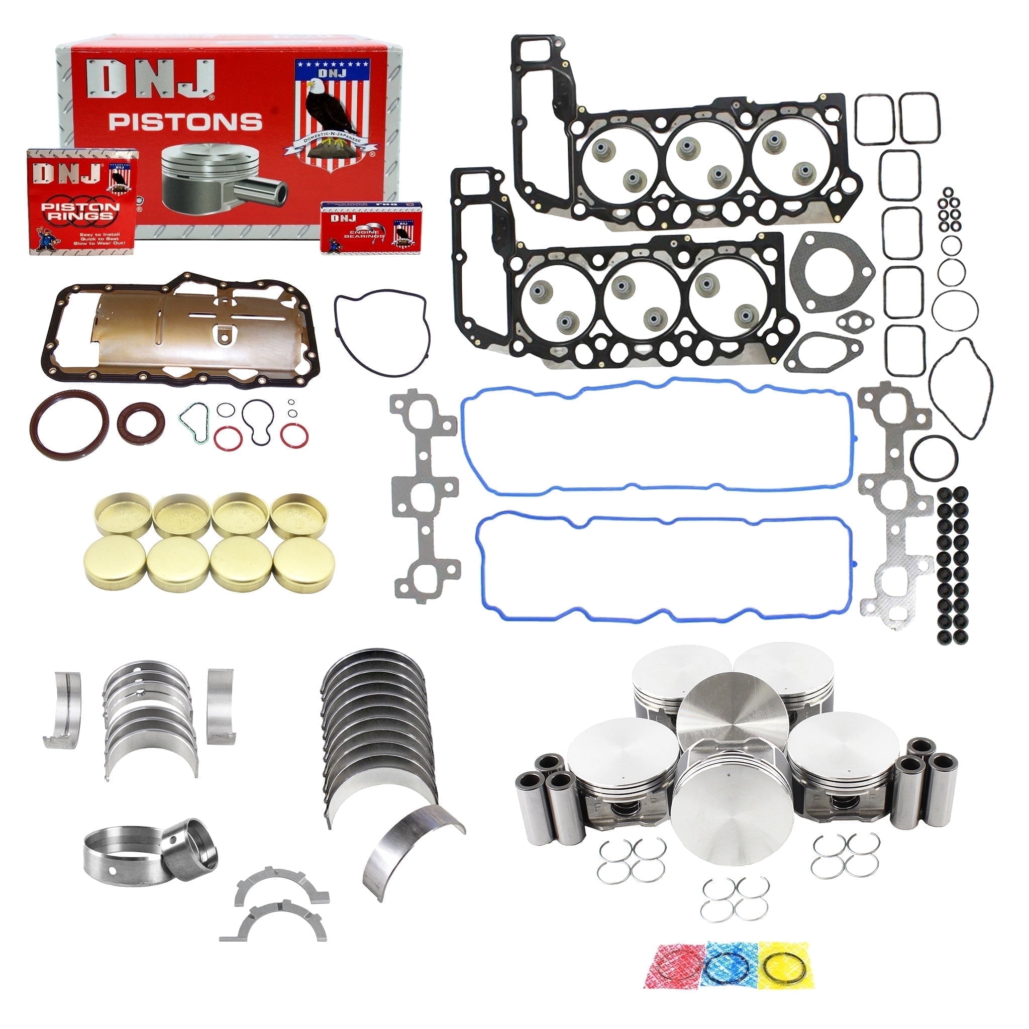 DNJ EK1106 Engine Rebuild Kit Fits Cars & Trucks 2005-2012 Dodge Jeep ...