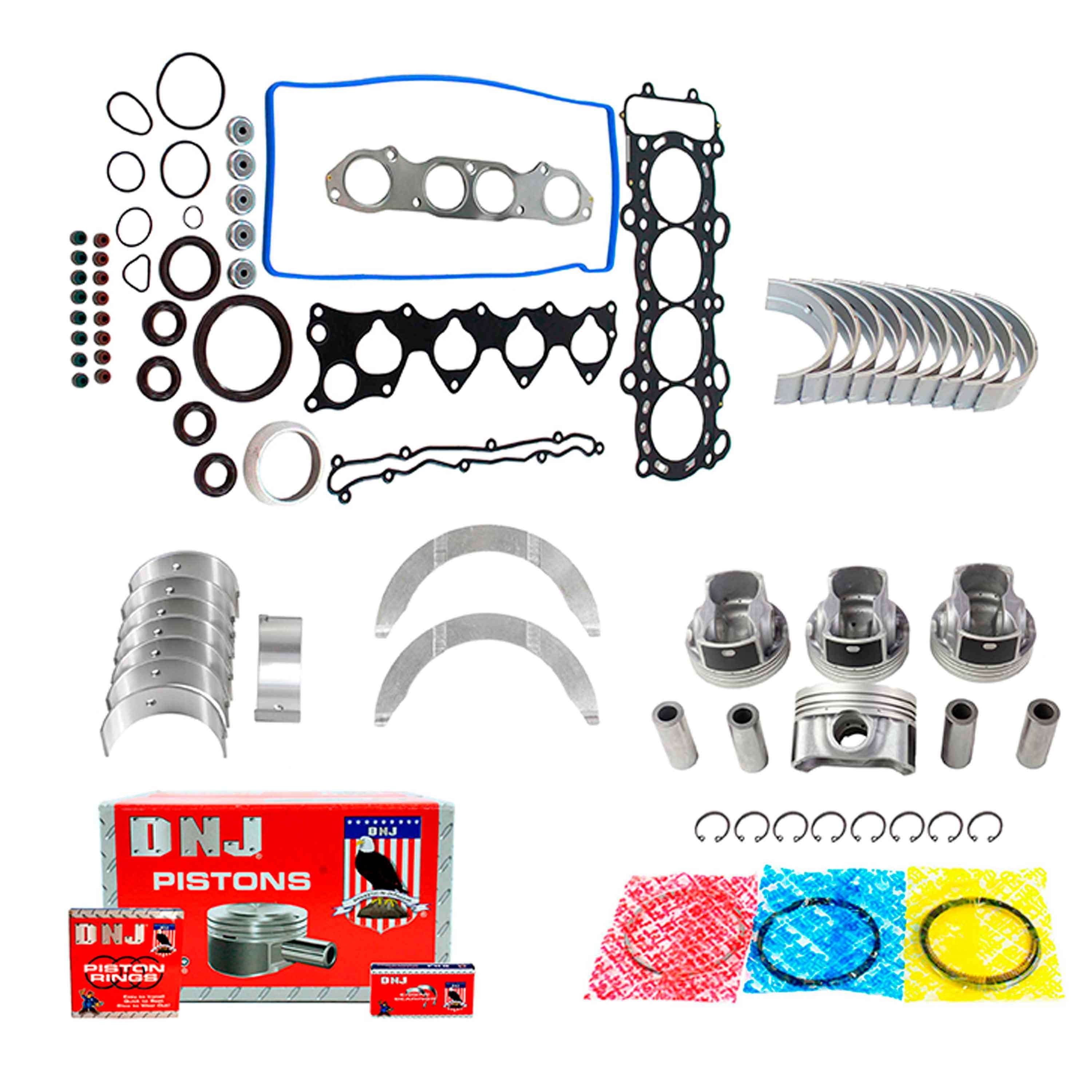 DNJ EK210 Engine Rebuild Kit Fits Cars & Trucks 2000-2009 Honda S2000 2 ...