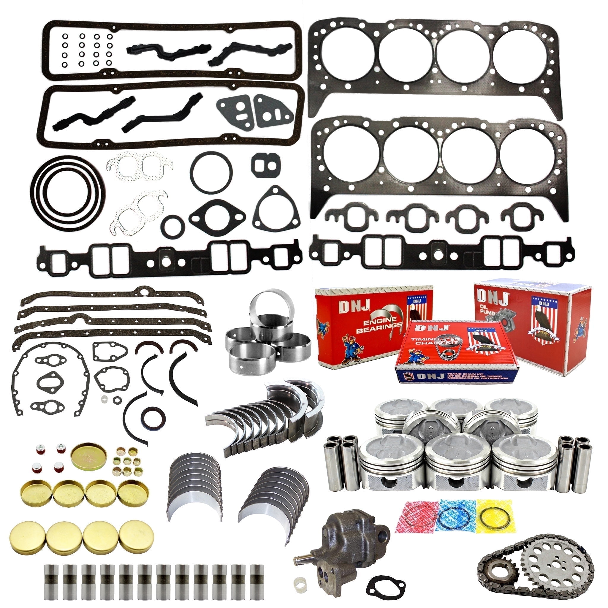 DNJ EK3101M Master Engine Rebuild Kit Fits Cars & Trucks 1968-1980 ...
