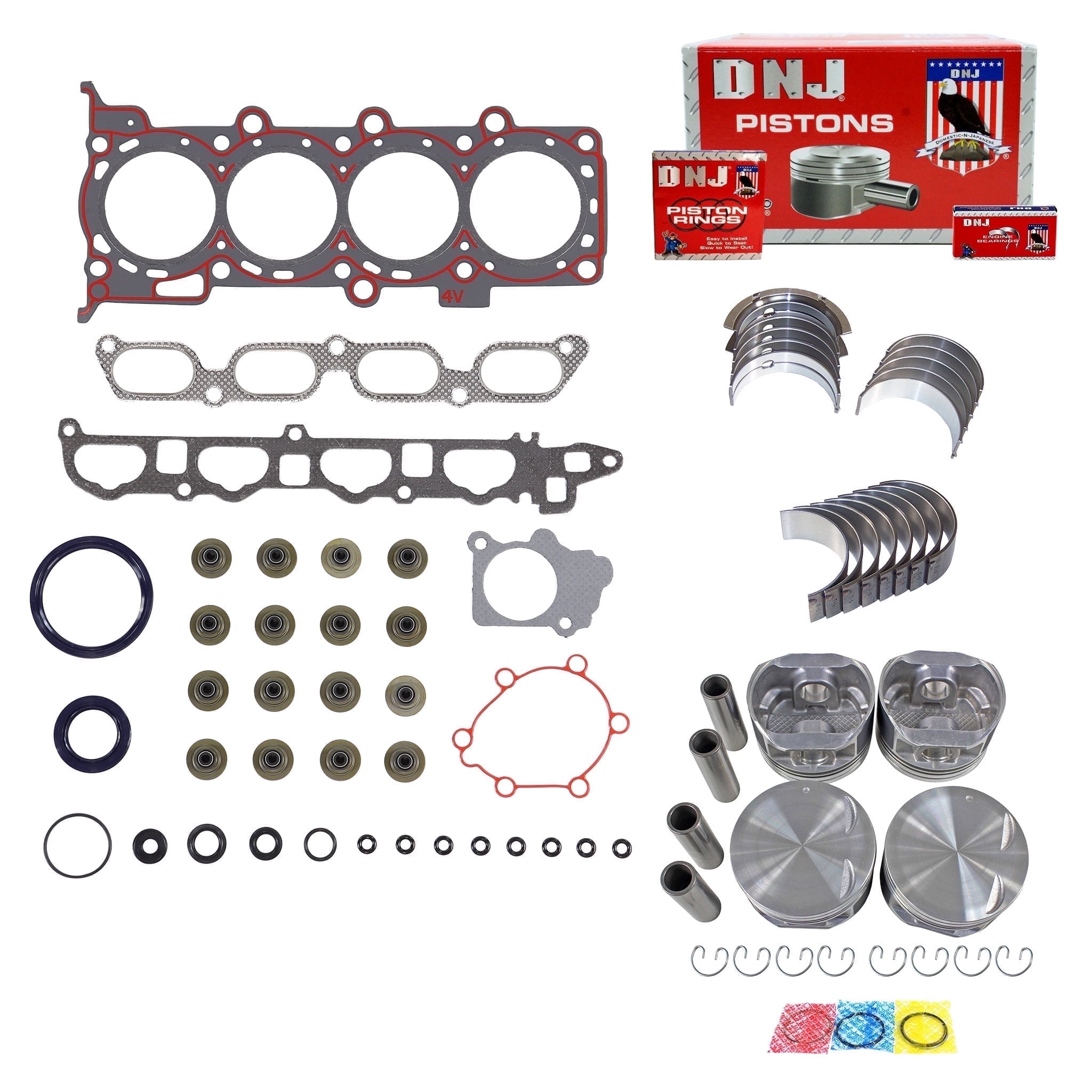 DNJ EK311 Engine Rebuild Kit Fits Cars & Trucks 1994-1998 Saturn SC2 ...