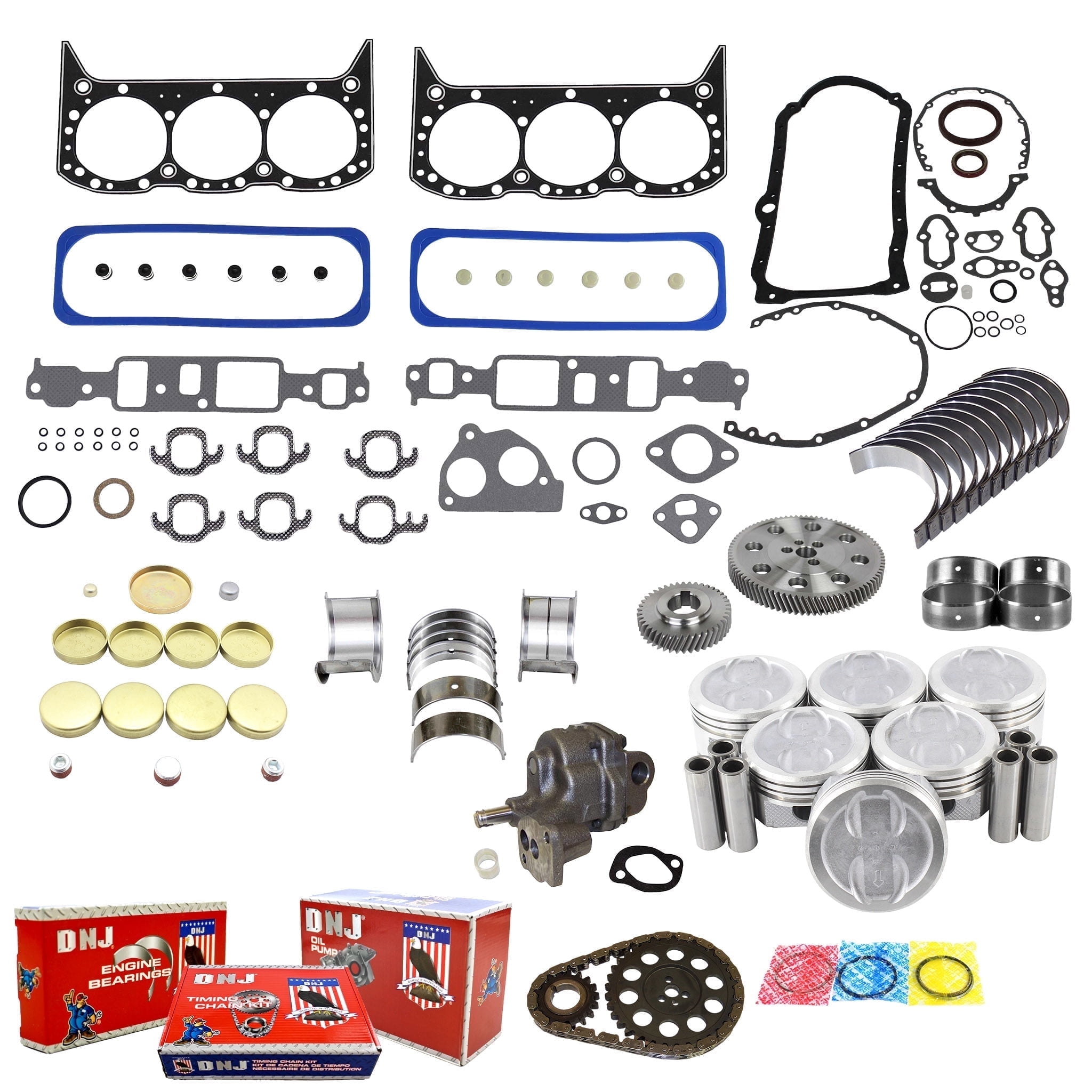 DNJ EK3126AM Master Engine Rebuild Kit Fits Cars & Trucks 1992 ...