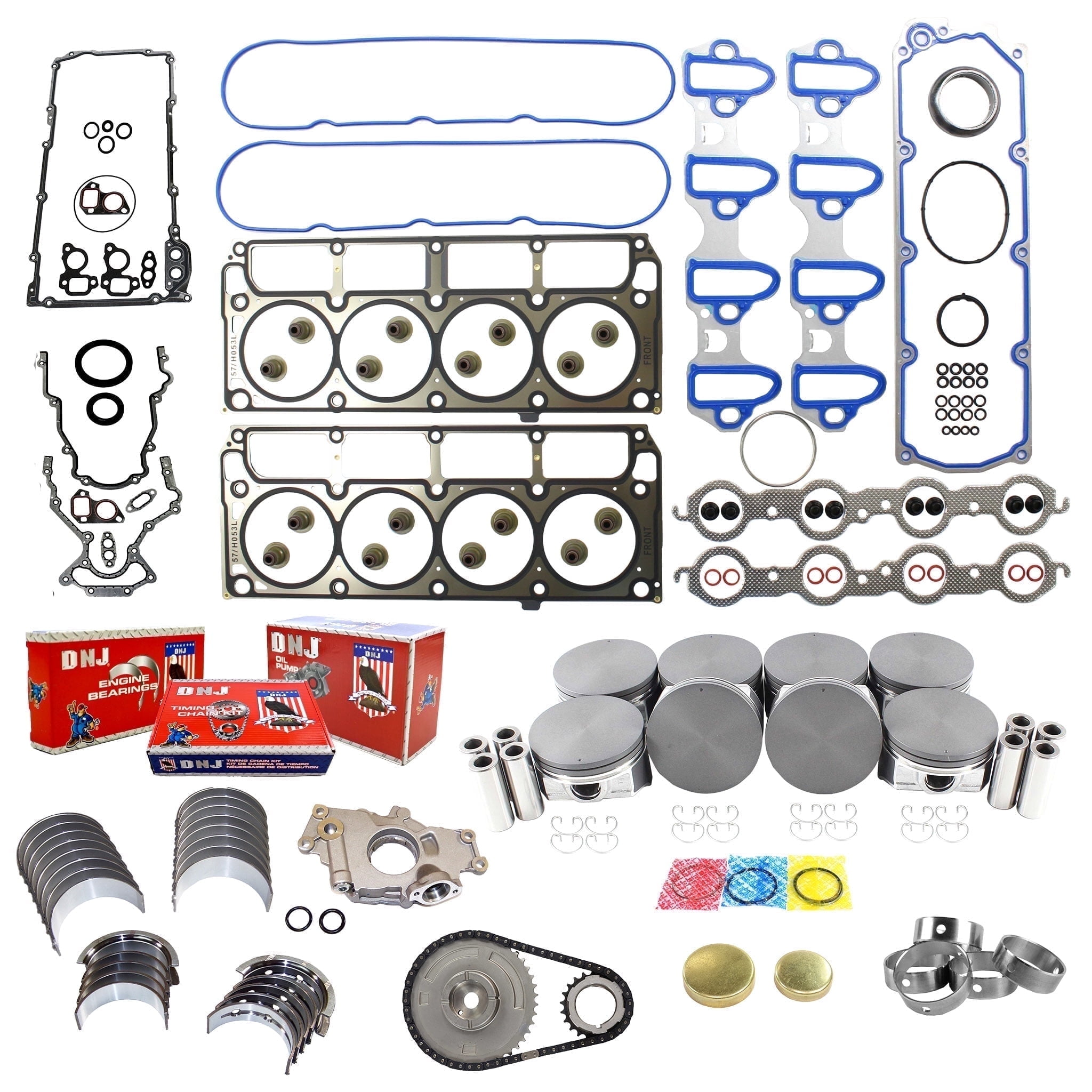 DNJ EK3201M Master Engine Rebuild Kit Fits Cars & Trucks 2008-2009 ...
