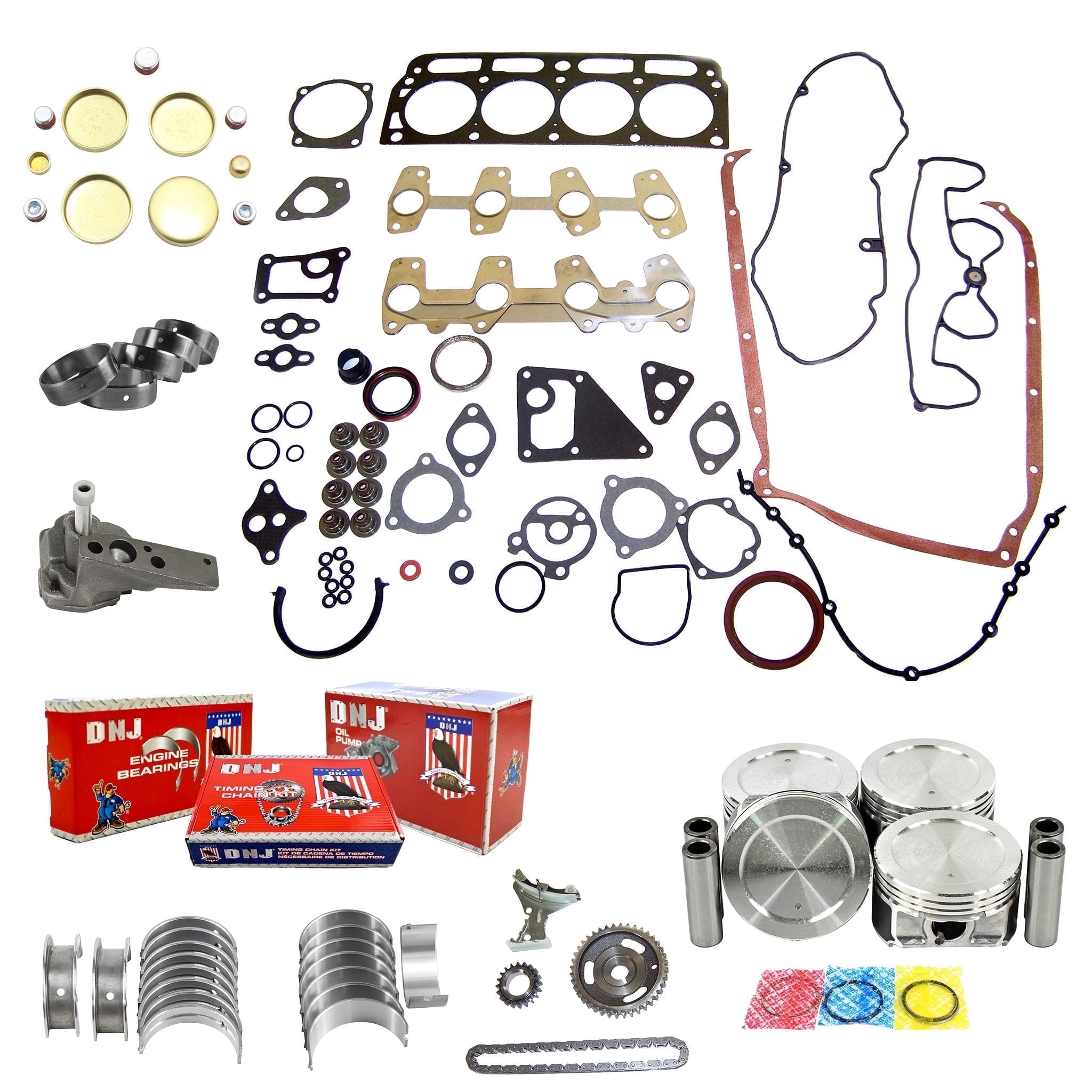 DNJ EK330M Master Engine Rebuild Kit for 1998-2003 Chevrolet, GMC ...