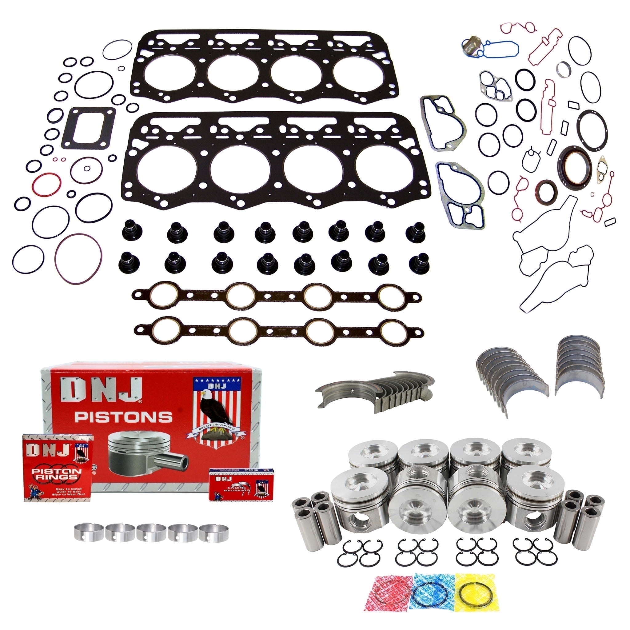 DNJ EK4200A Engine Rebuild Kit Fits Cars & Trucks 1999-2003 Ford E-350 ...