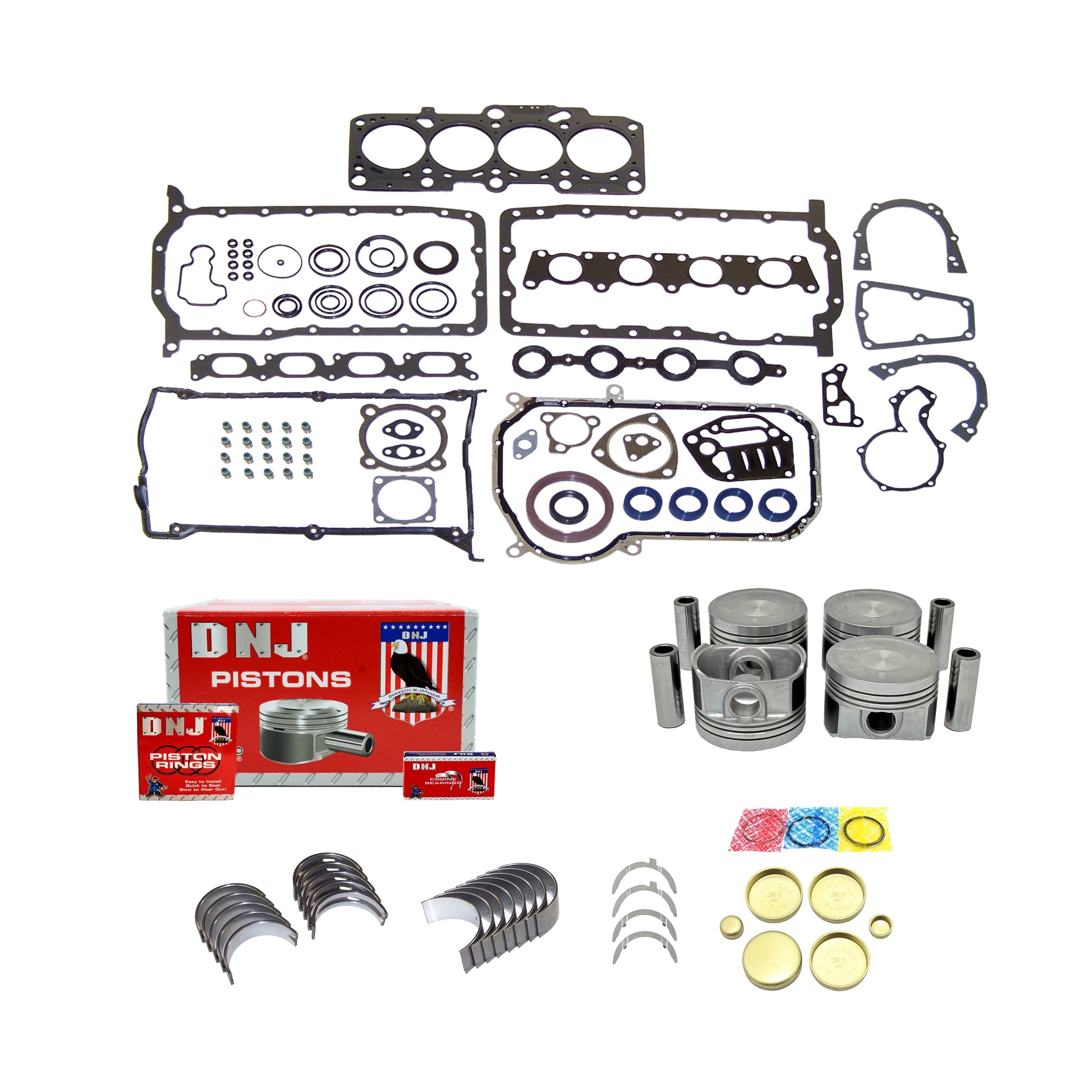 DNJ EK800 Engine Rebuild Kit Fits Cars & Trucks 1997-2006 Audi ...