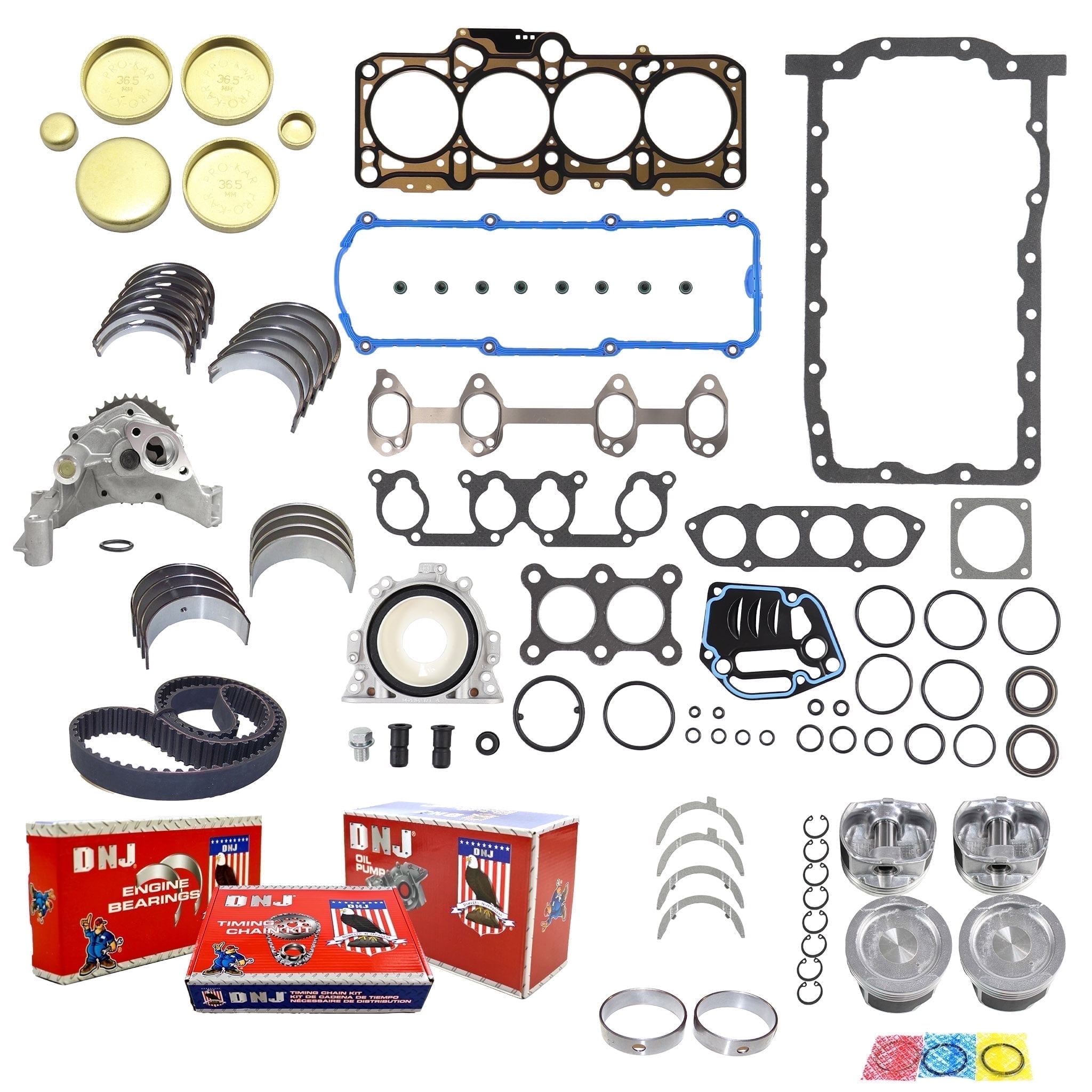 DNJ EK809CM Master Engine Rebuild Kit Fits Cars & Trucks 1998-2001 ...
