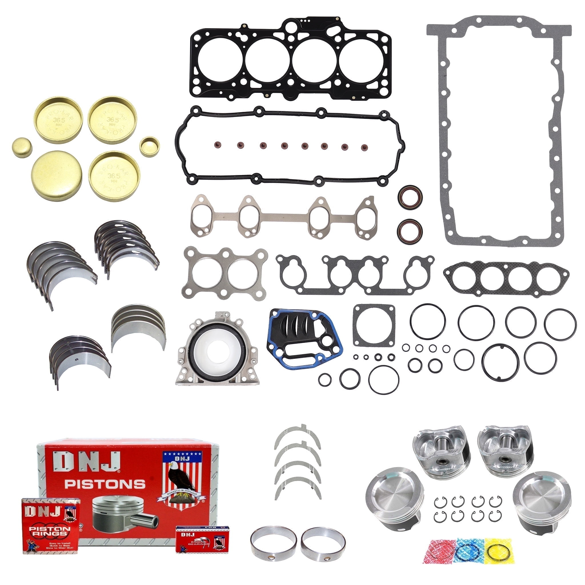 DNJ EK811A Engine Rebuild Kit Fits Cars & Trucks 2001-2006 Volkswagen ...