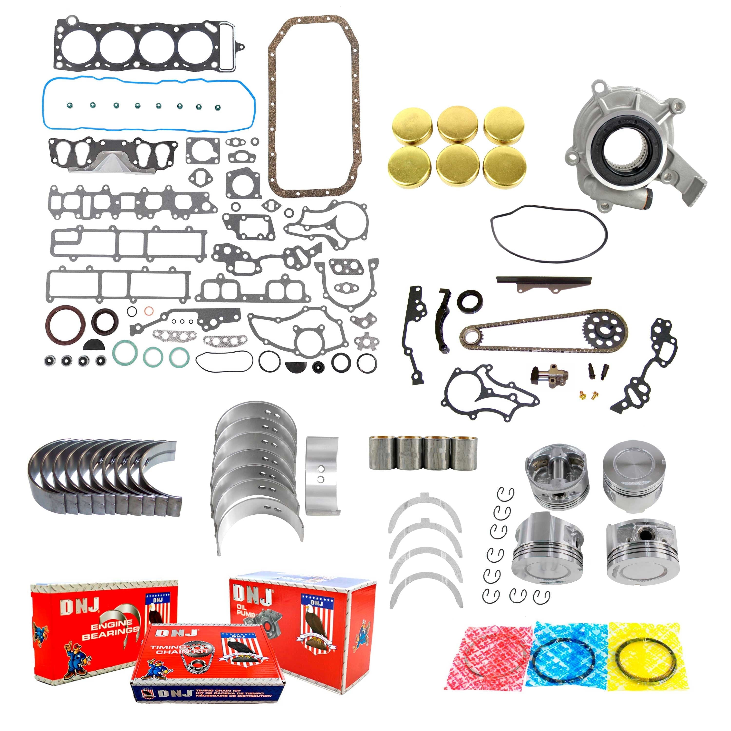 DNJ EK900MHD Master Engine Rebuild Kit Fits Cars & Trucks 1985-1995 ...