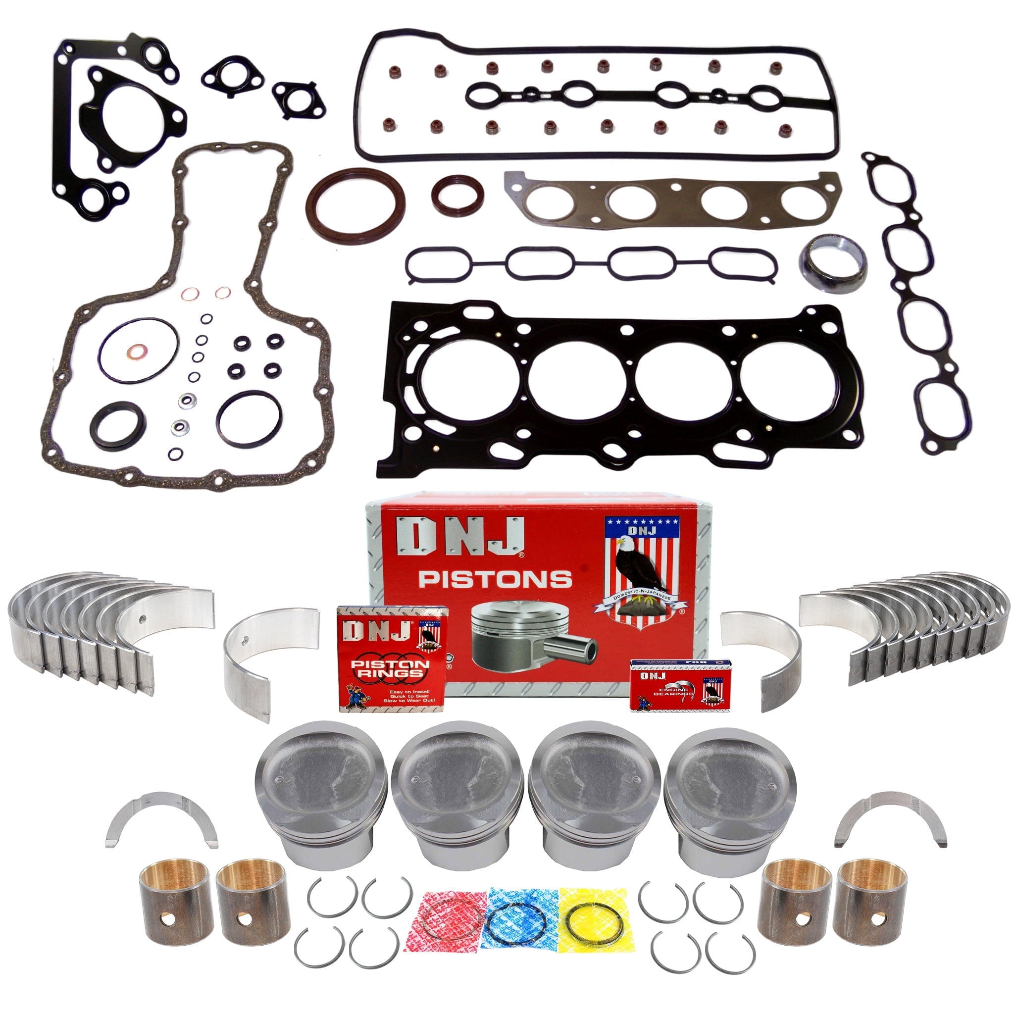 DNJ EK948 Engine Rebuild Kit Fits Cars & Trucks 2000-2008 Chevrolet ...