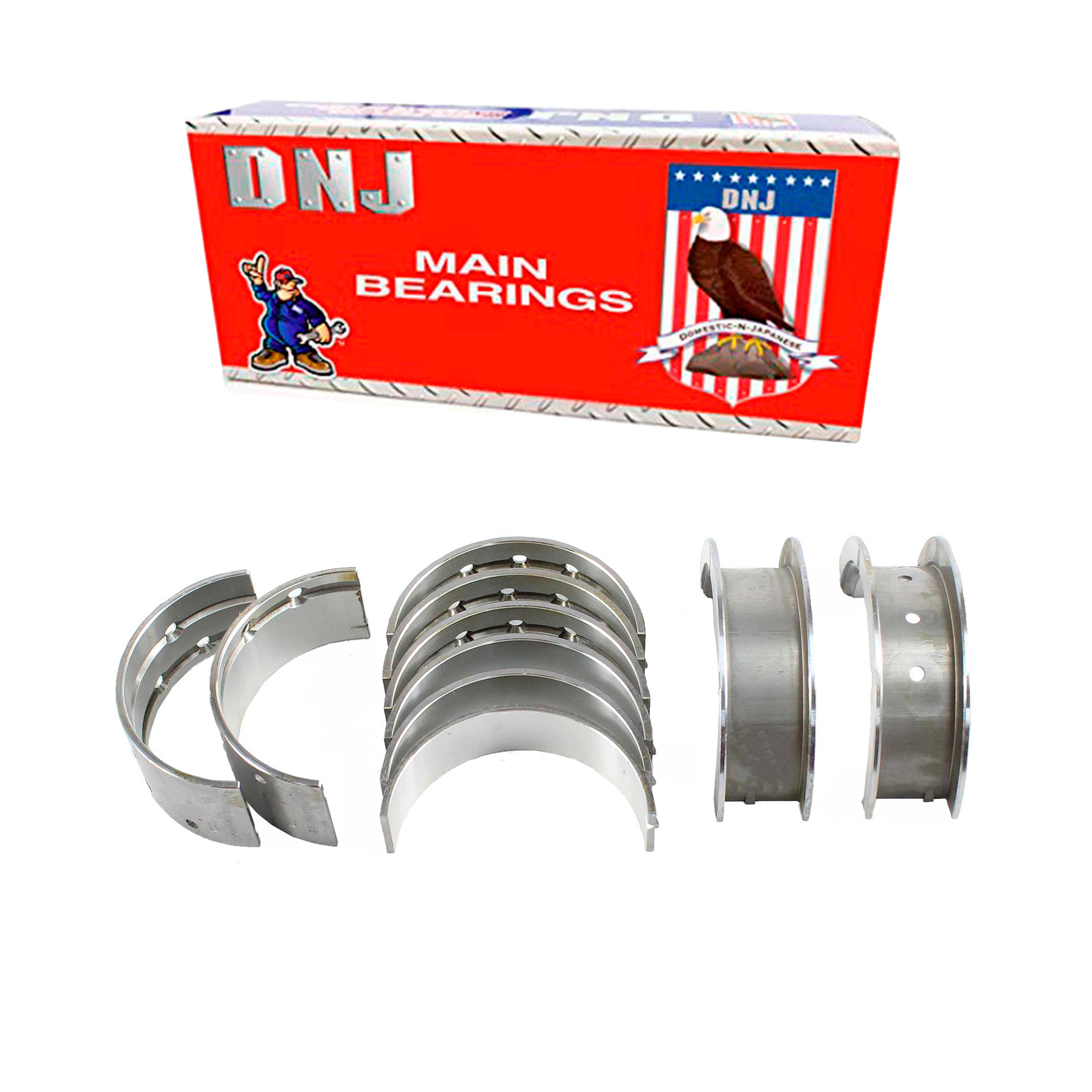 DNJ MB3195 Standard Main Bearings Set Fits Cars & Trucks 91-04 AM ...