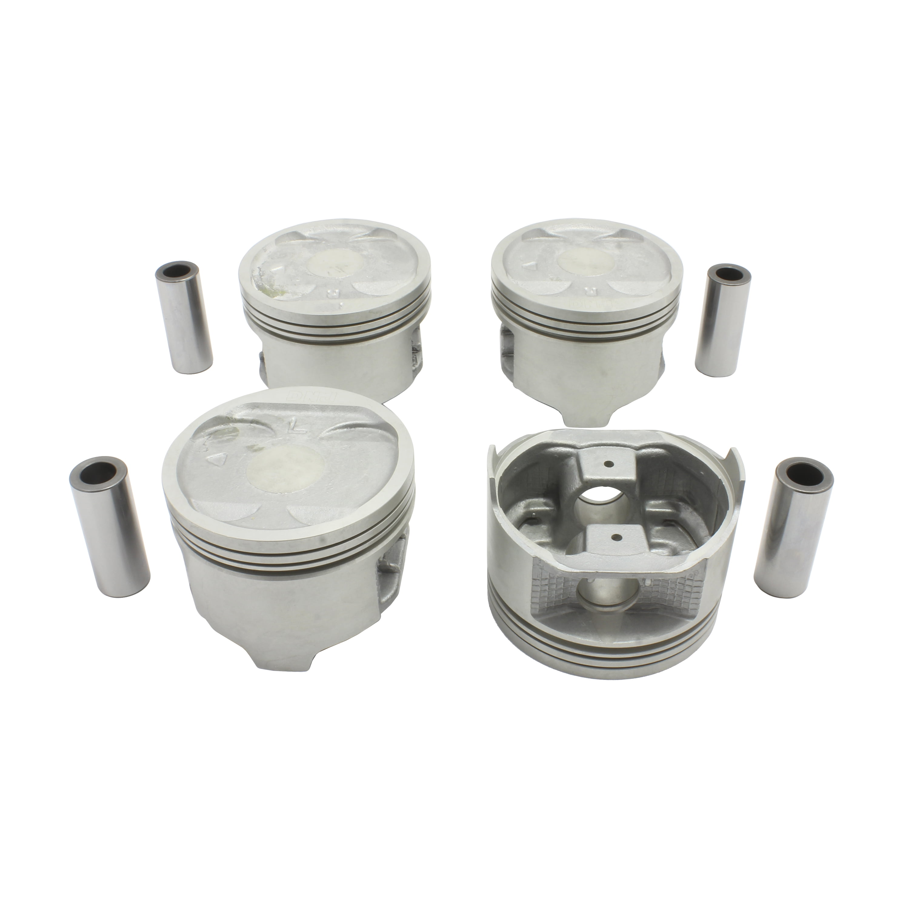 DNJ P708 Standard Complete Piston Set Fits Cars & Trucks 90-96 Subaru ...
