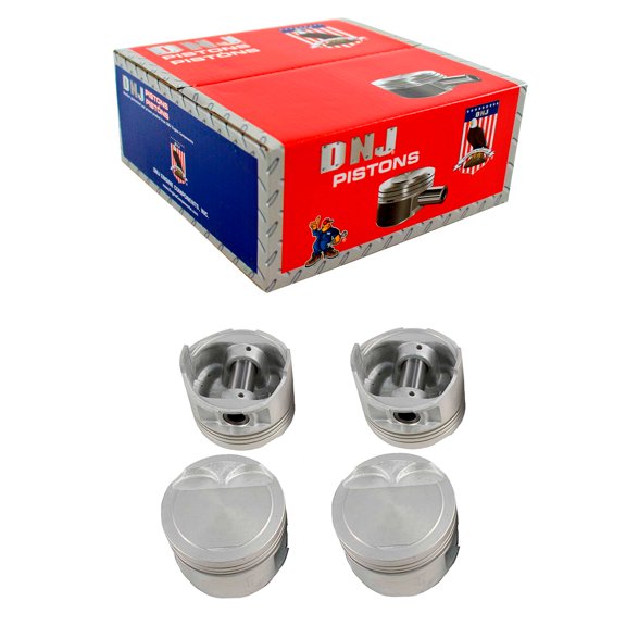 DNJ P907.20 Oversize Complete Piston Set Fits Cars & Trucks 87-91 ...