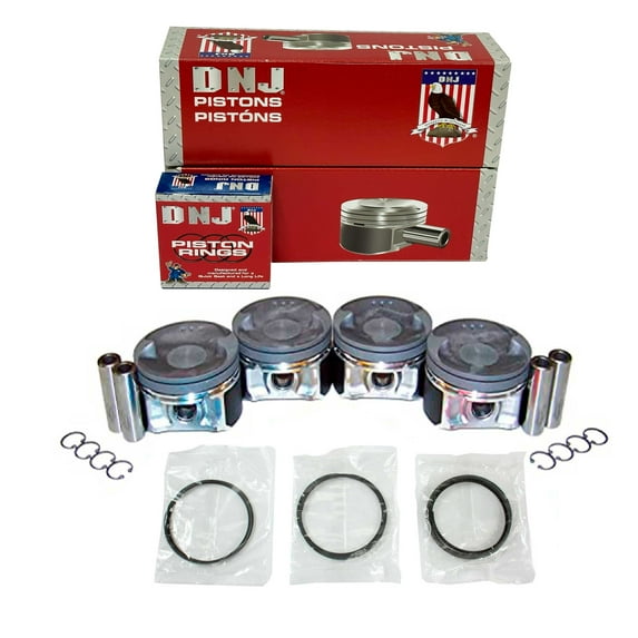 DNJ PRK642.20 Piston Set with Rings Fits Cars & Trucks 2009-2012 Suzuki ...