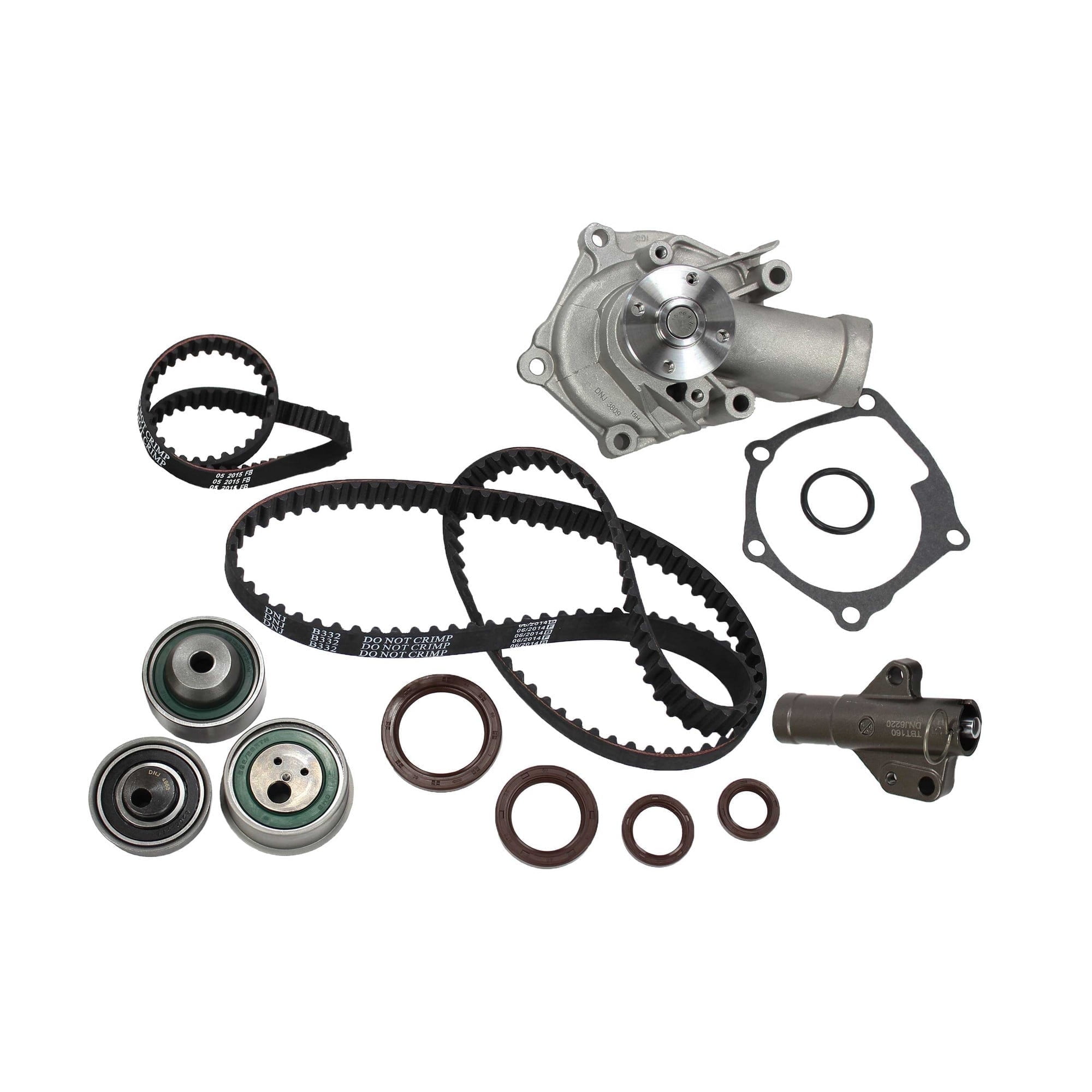 DNJ TBK162WP Timing Belt Kit Water Pump Fits Cars & Trucks 04-07 ...