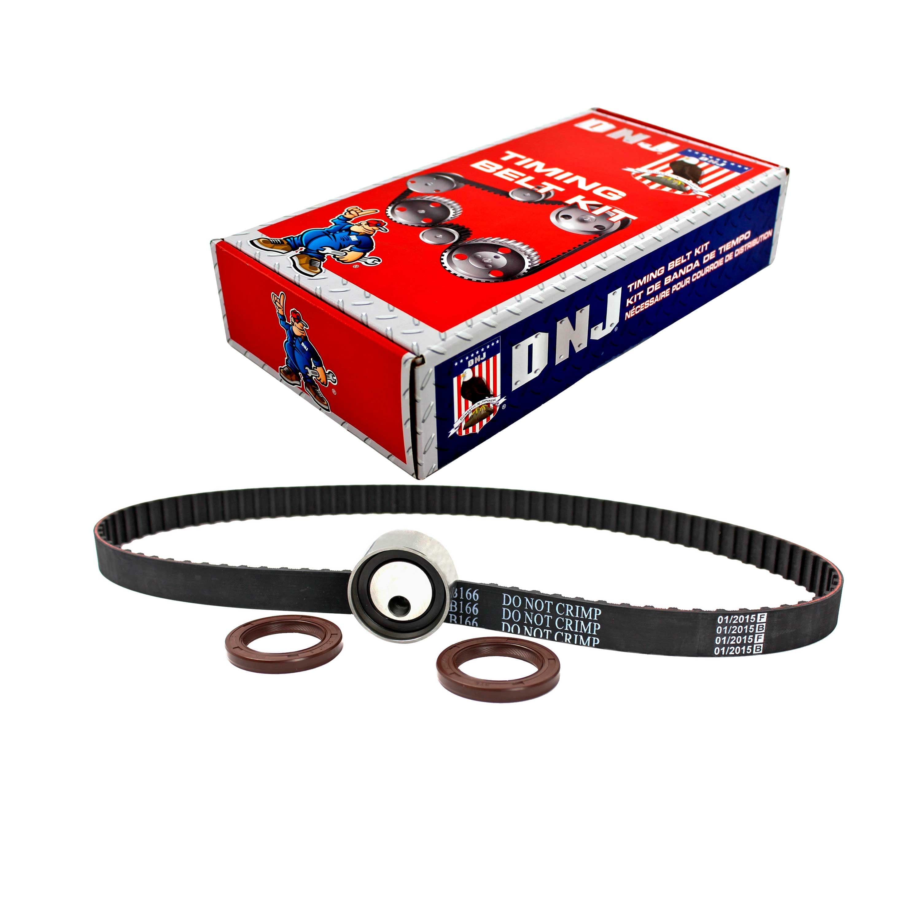 DNJ TBK526A Timing Belt Kit Fits Cars & Trucks 93-95 Geo Metro 1.0L L3 ...