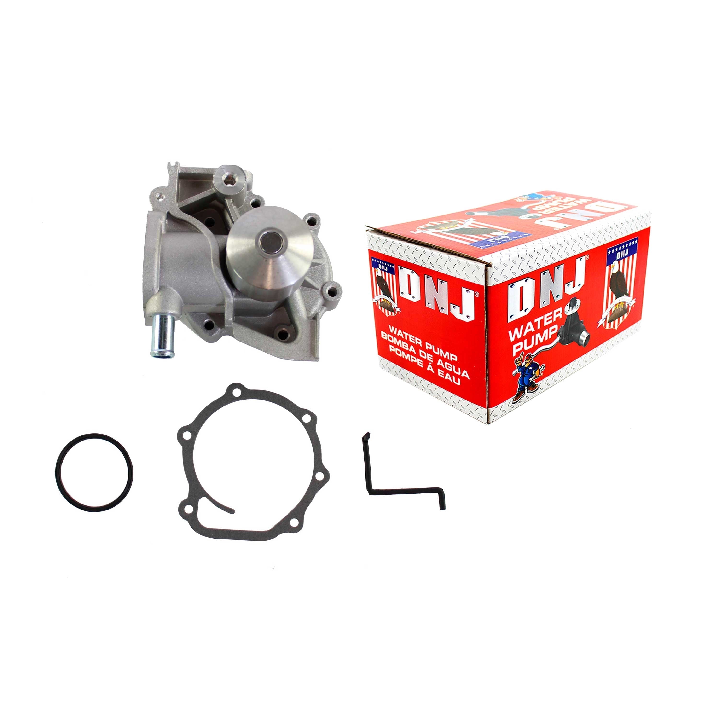 DNJ WP706 Water Pump Fits Cars & Trucks 90-06 Saab Subaru 9-2X Baja 1 ...