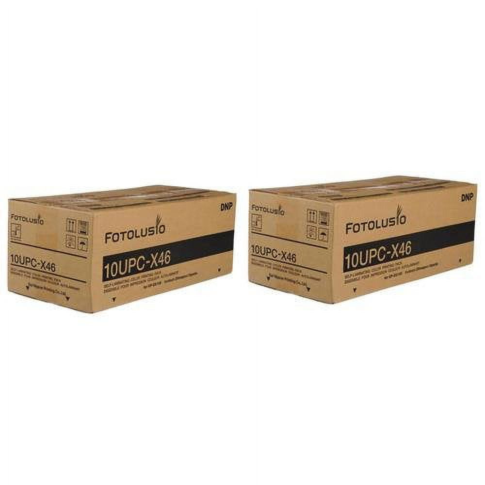 DNP 2x 10UPC-X46 4x6" Self-Laminating Color Printing Pack for the Sony ...