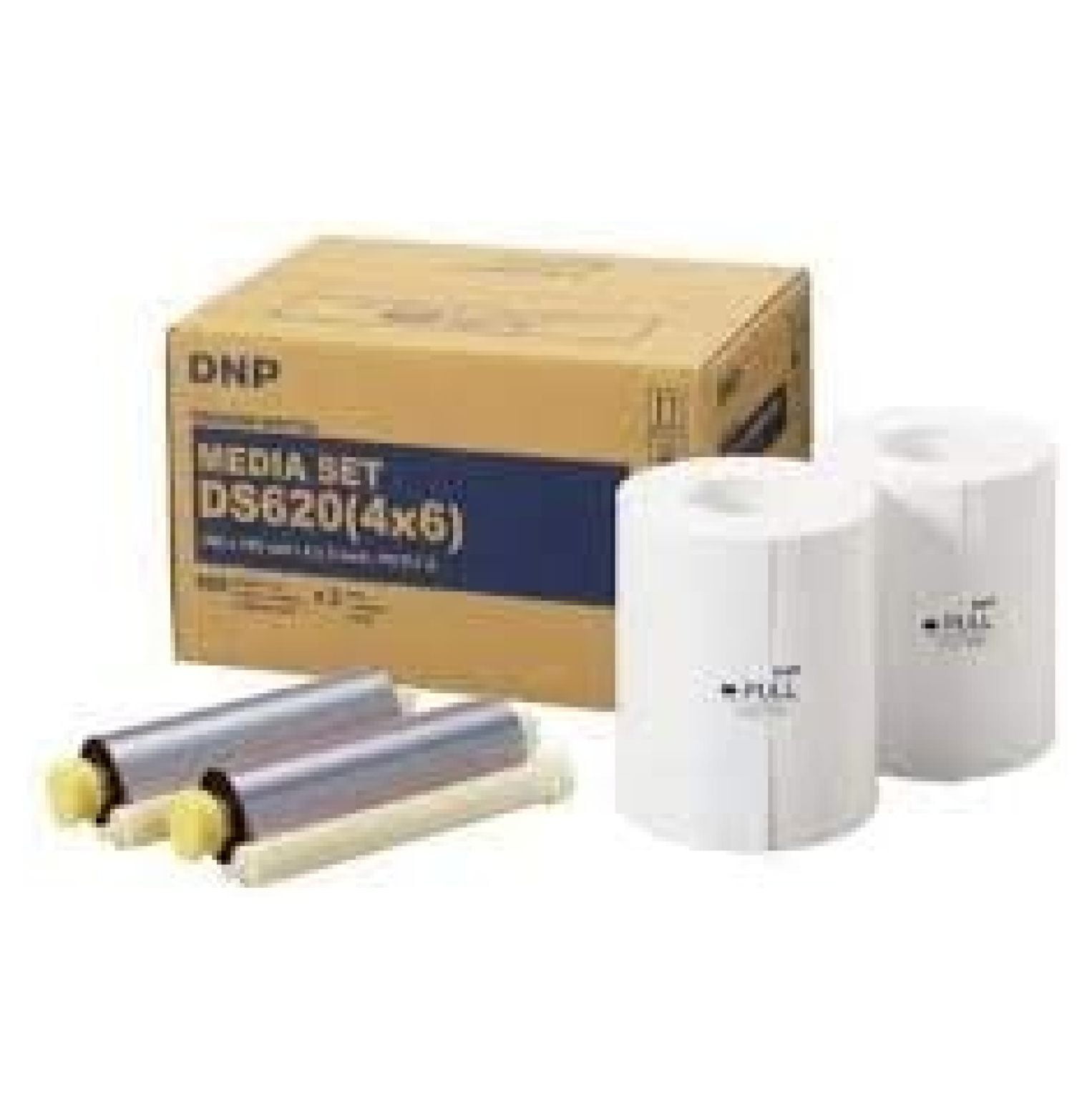 DNP 4x6 Dye Sub Media for DS620A Printer, Paper & Ribbon (Total of 800 ...
