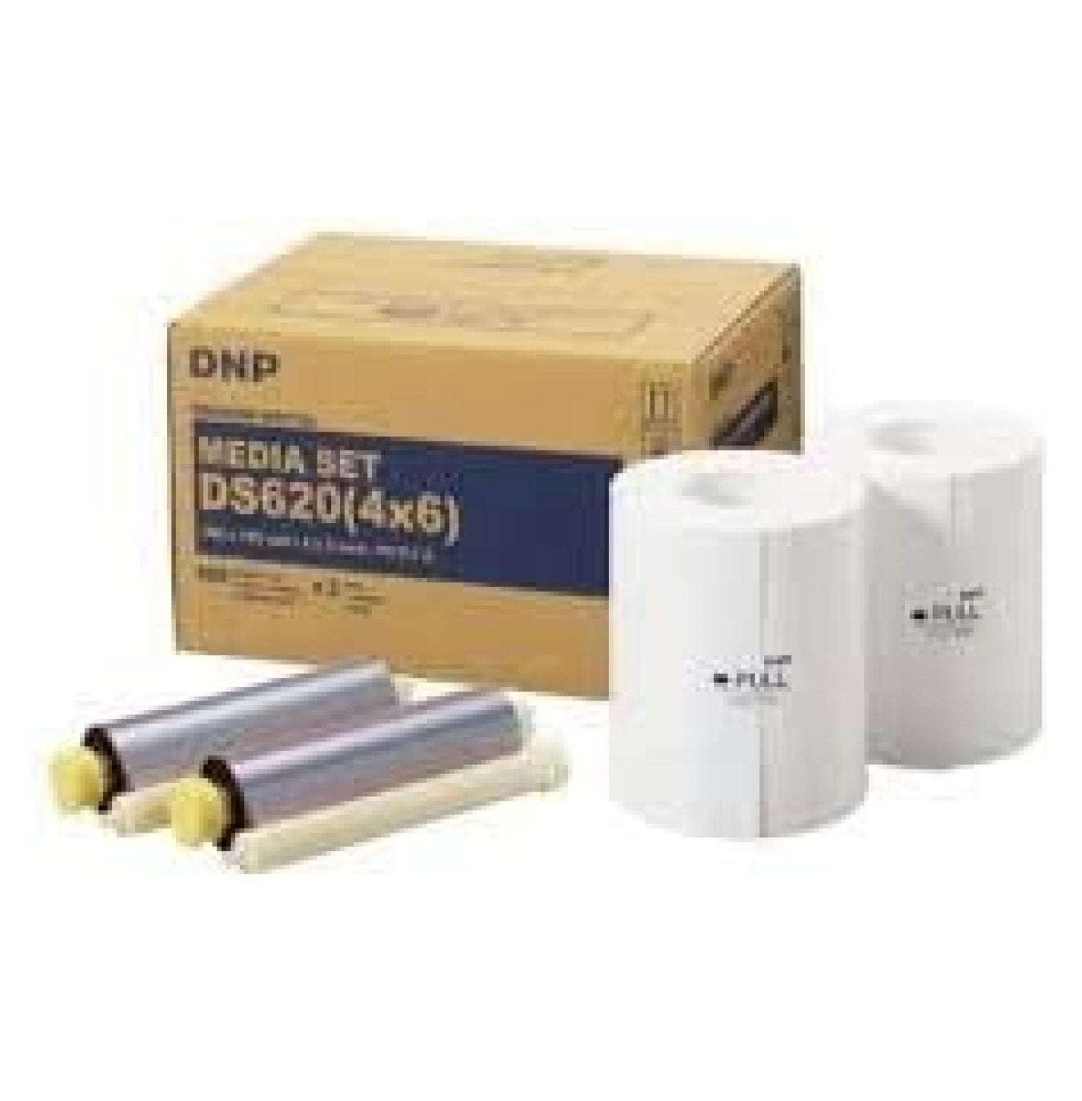 DNP 4x6 Dye Sub Media for DS620A Printer, Paper & Ribbon (Total of 800 ...