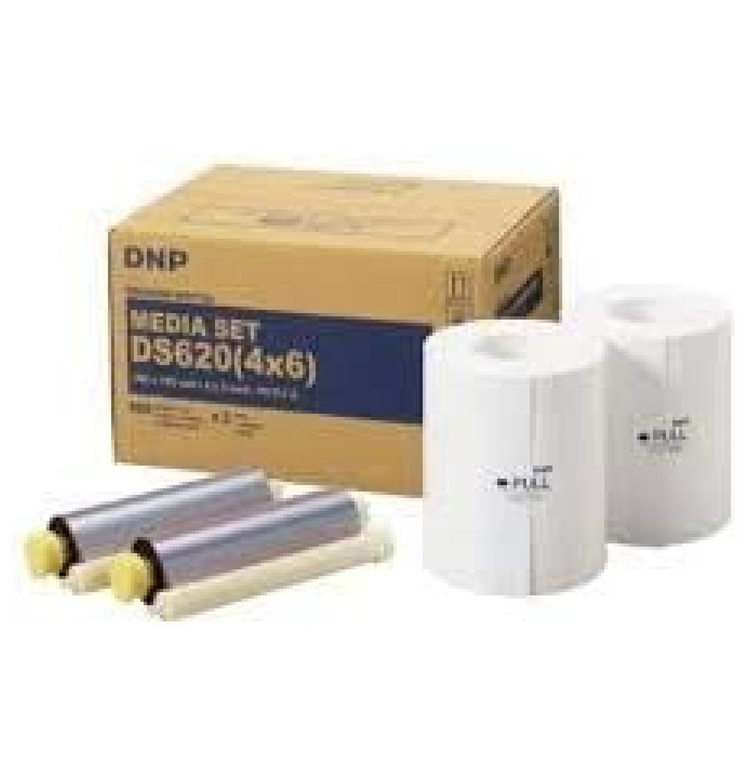 DNP 4x6 Dye Sub Media for DS620A Printer, Paper & Ribbon (Total of 800 ...