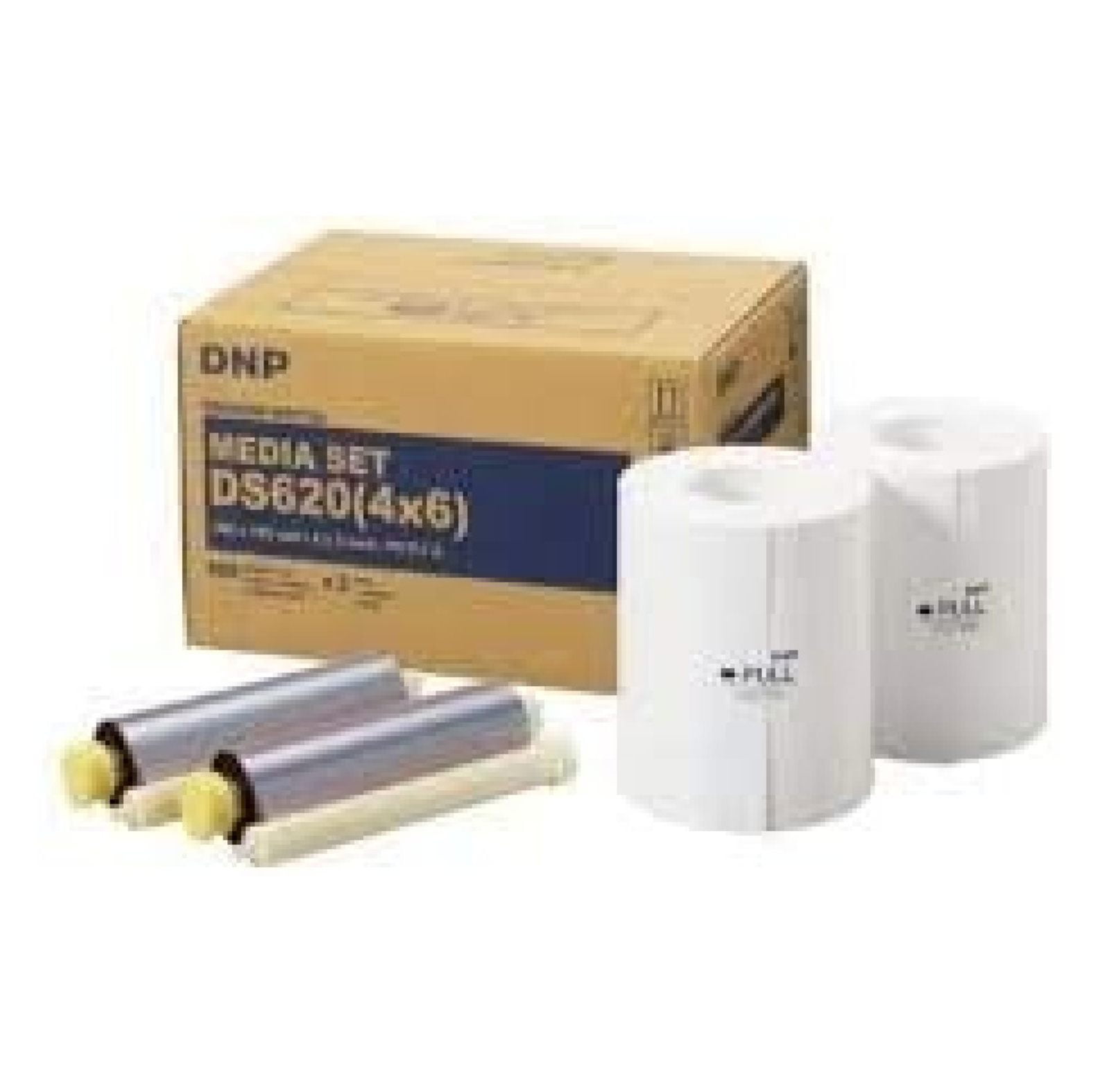 DNP 4x6 Dye Sub Media for DS620A Printer, Paper & Ribbon (Total of 800 ...