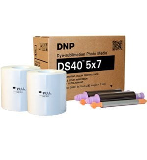 DNP DS40 5x7" Dyesub Printer Paper, 460 Glossy Prints - Walmart.com