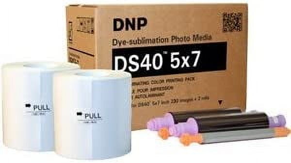 DNP DS40 5x7" Dyesub Printer Paper, 460 Glossy Prints - Walmart.com